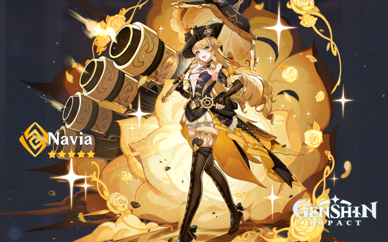 Navia ️ Genshin Impact | HoYoLAB
