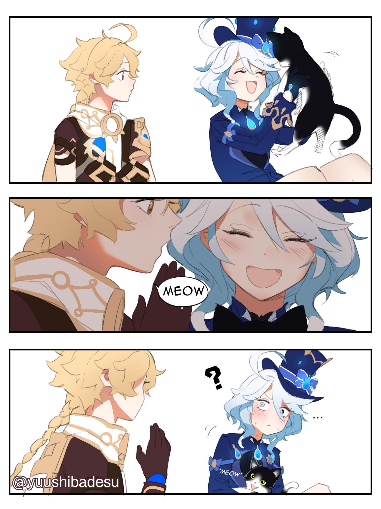 Miau - autor: YuuShibaDesu Genshin Impact | HoYoLAB