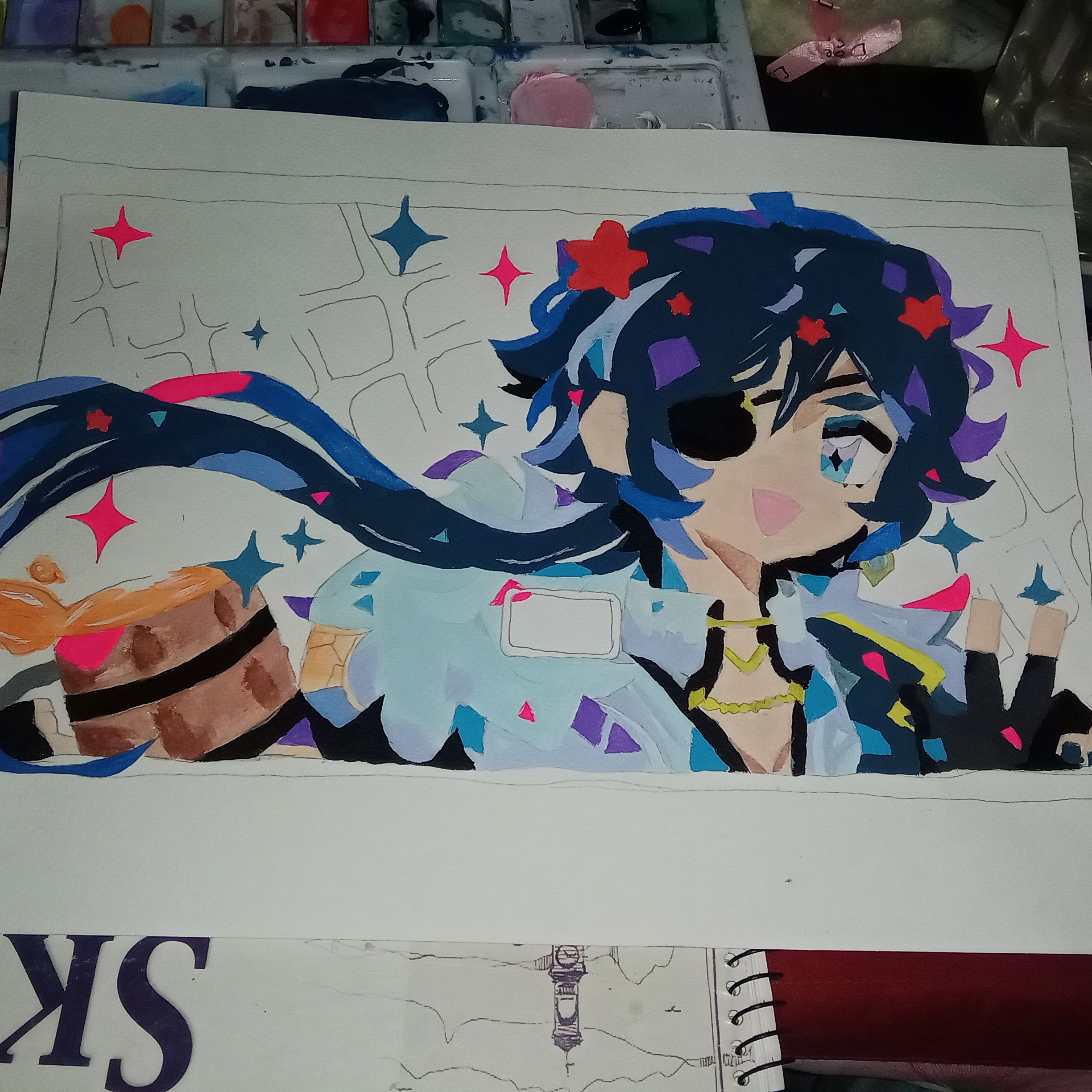 my drawing (suggest a genshin pic any character I will draw it) Genshin ...