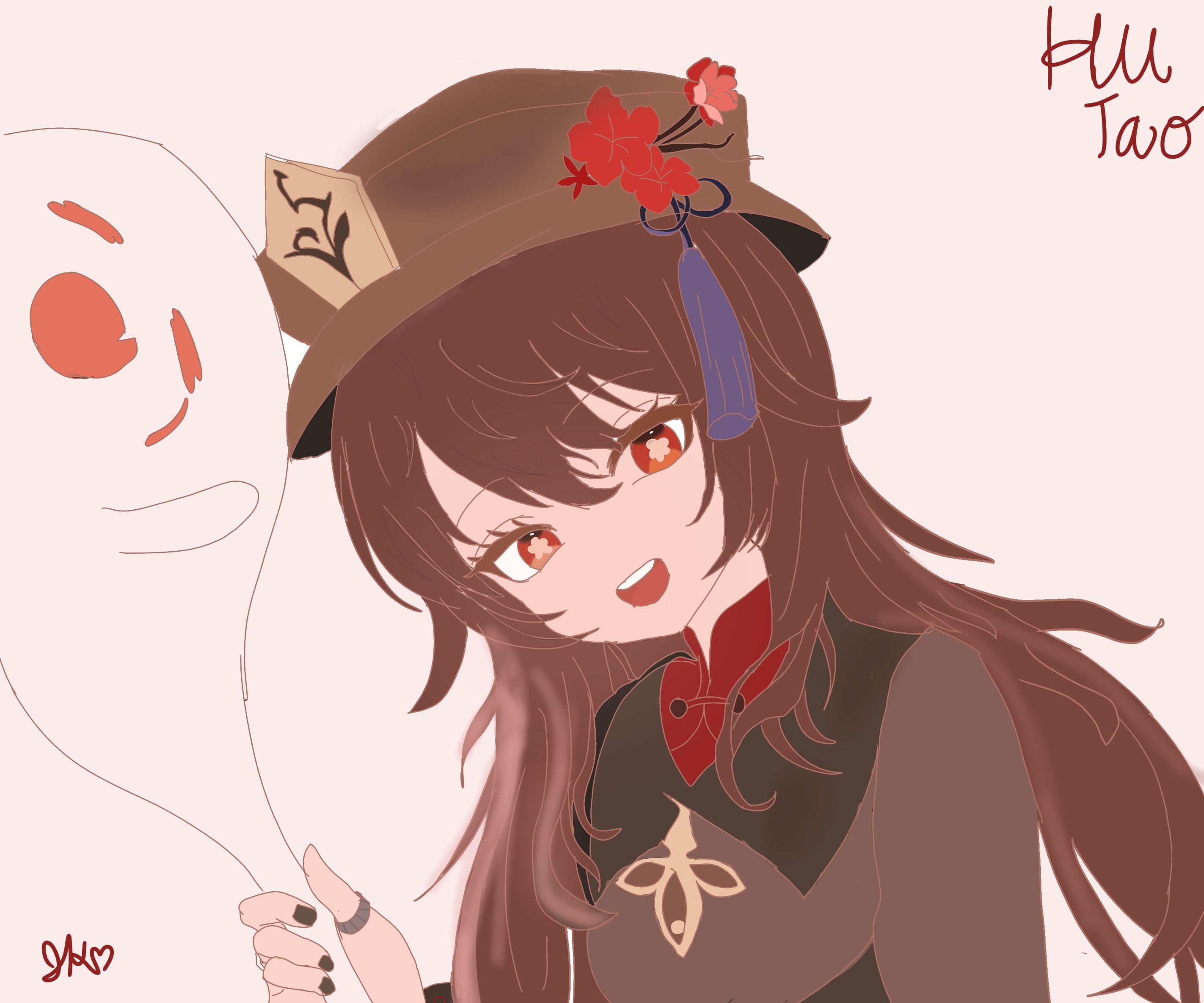 My Hu Tao art Genshin Impact | HoYoLAB