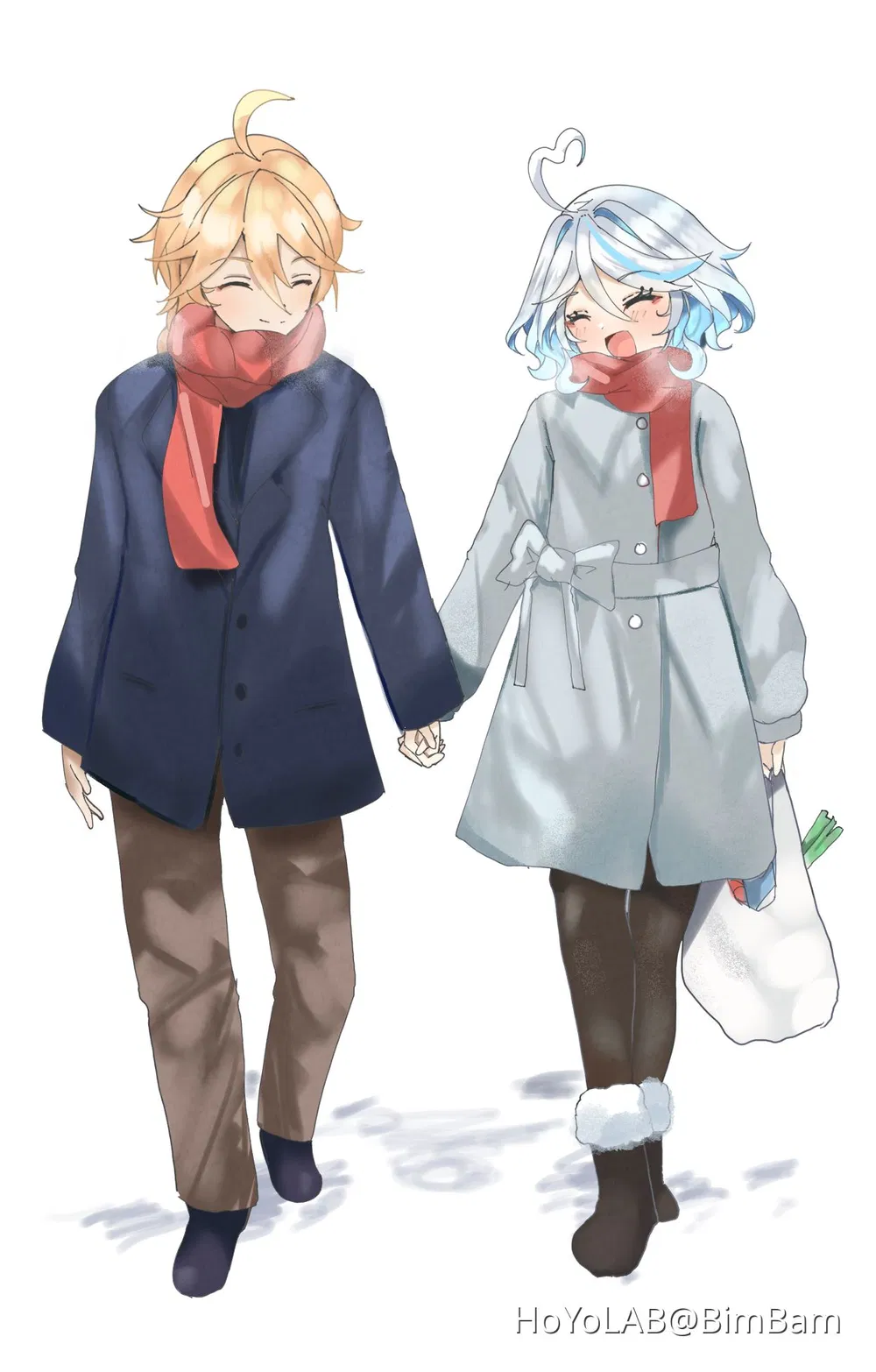 Aether & Furina Genshin Impact | HoYoLAB