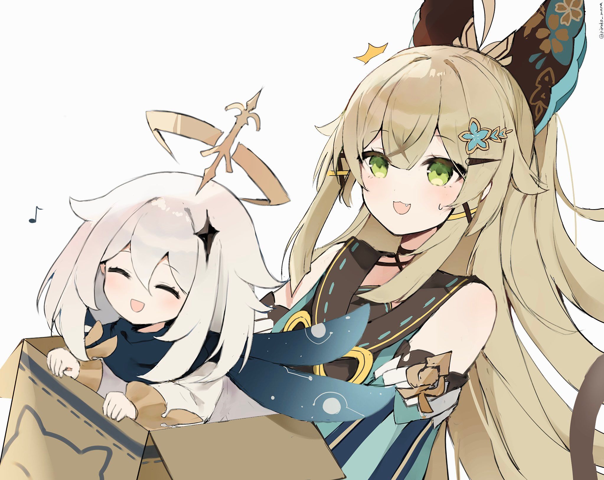 Boxing Day on December 26, Kirara has Paimon in the box. Genshin Impact ...