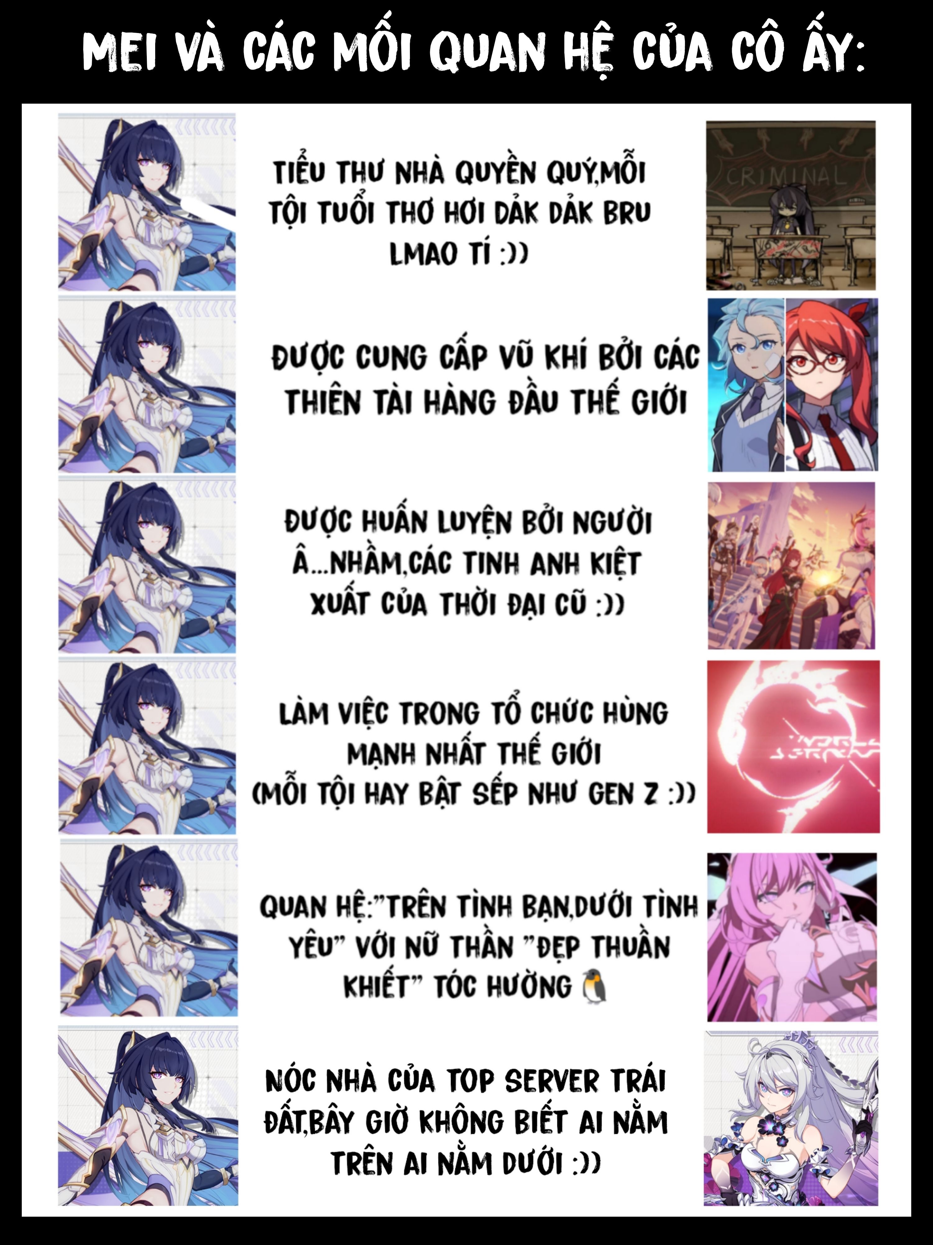 Bà hoàng giao tiếp,chiến thần quan hệ 🐸🐸🐸 Honkai Impact 3rd | HoYoLAB