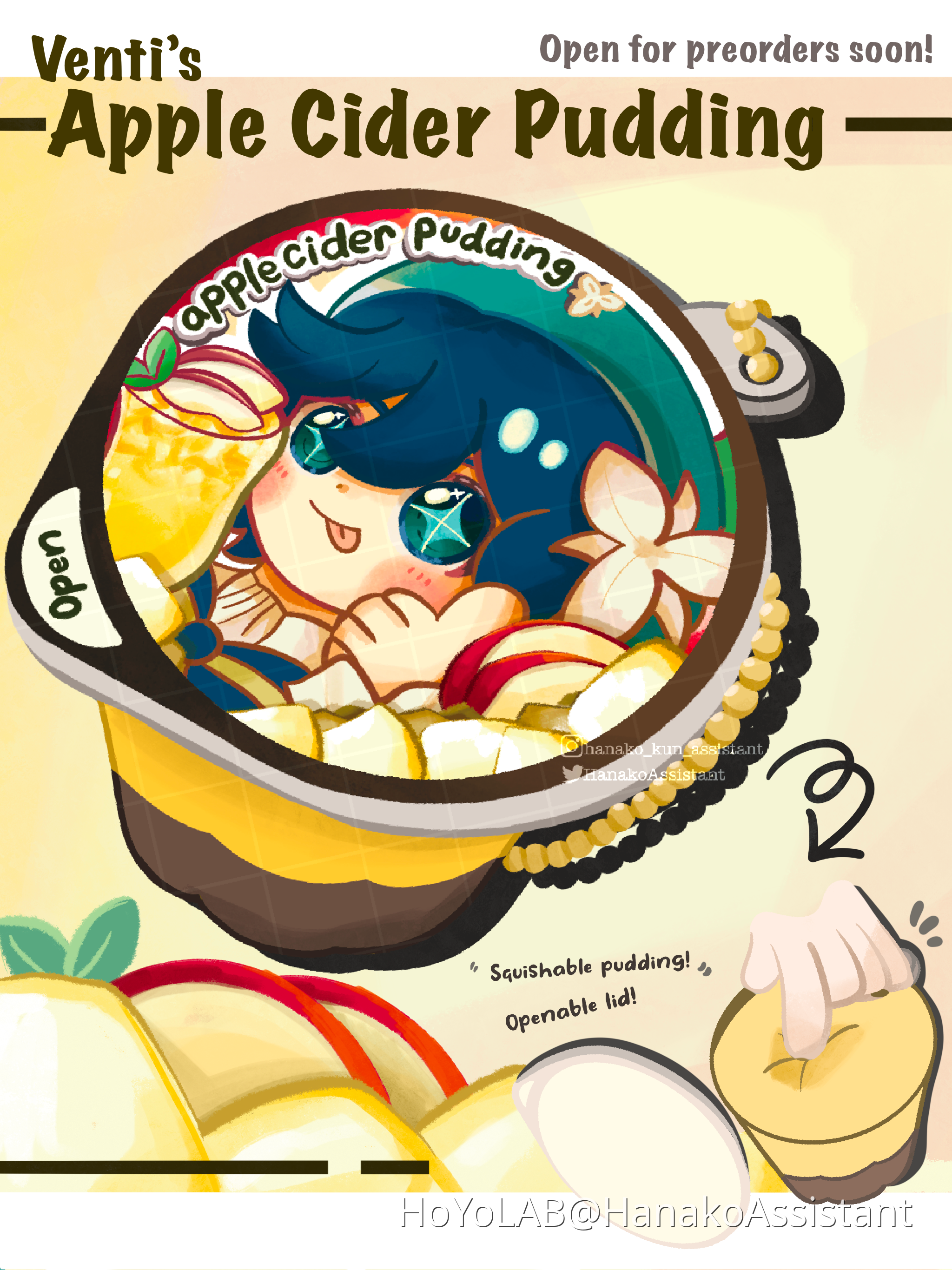 Venti squishy pudding charm! Genshin Impact | HoYoLAB