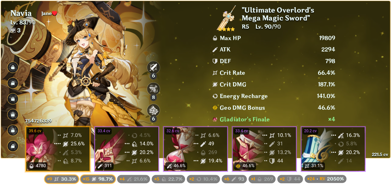 Upcoming Boss Navia ♥️♥️♥️ Genshin Impact | HoYoLAB