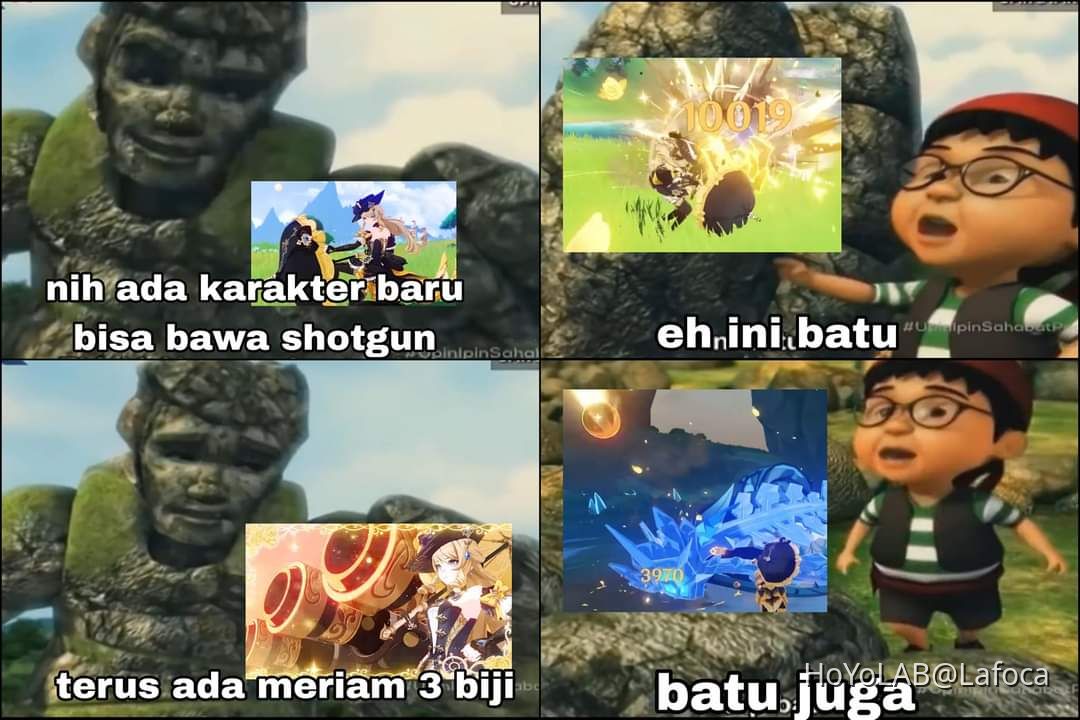 jadi Navia sebenarnya pake Meriam batu wkwk Genshin Impact | HoYoLAB