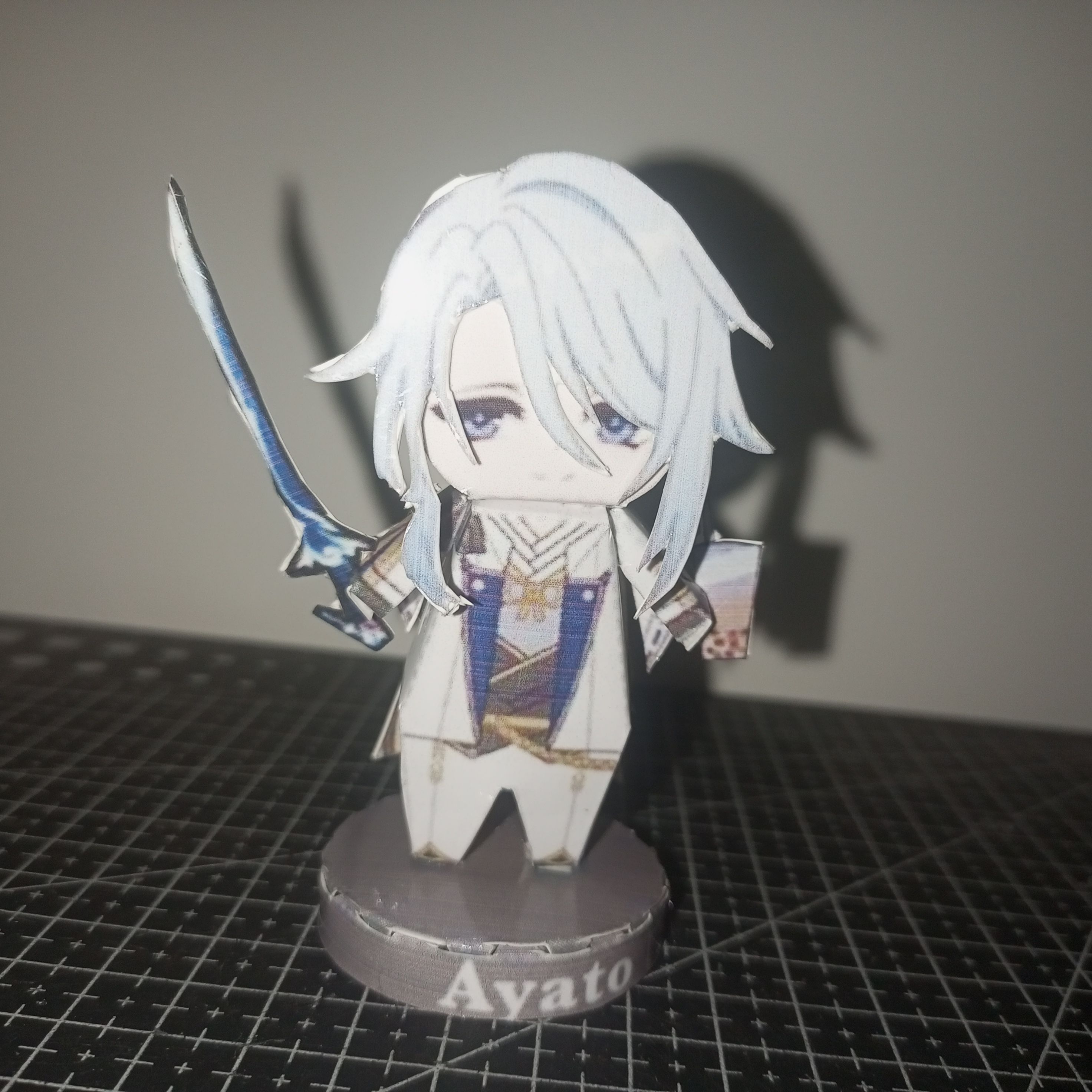 Ayato papercraft! Genshin Impact | HoYoLAB