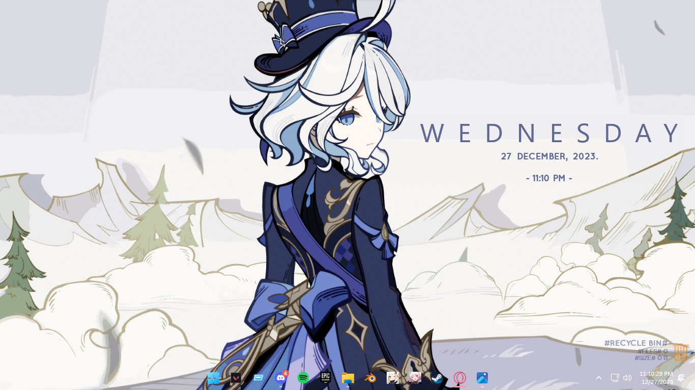 Another Furina,,Sad and Wet (Hydro users are always wet) Genshin Impact ...