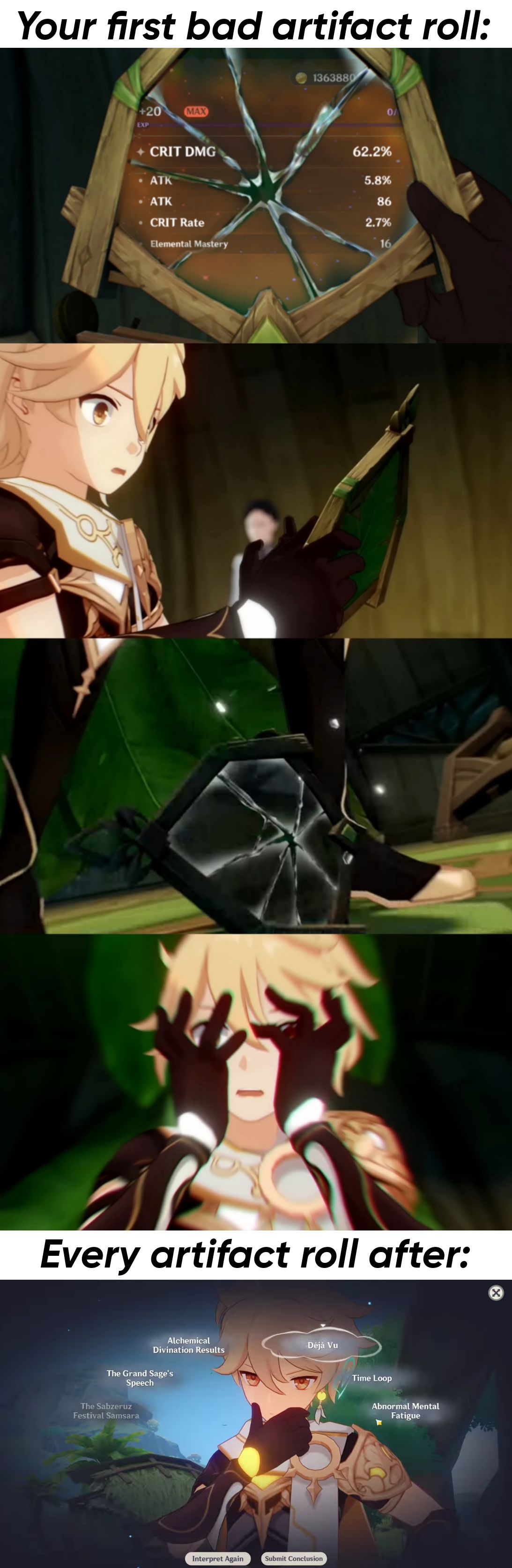 Everytime I visit that marcheusse hunter domain I also experience ...