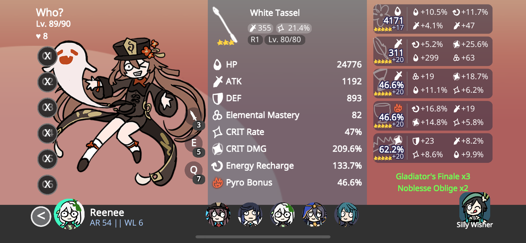 Rate my builds(read description) Genshin Impact | HoYoLAB