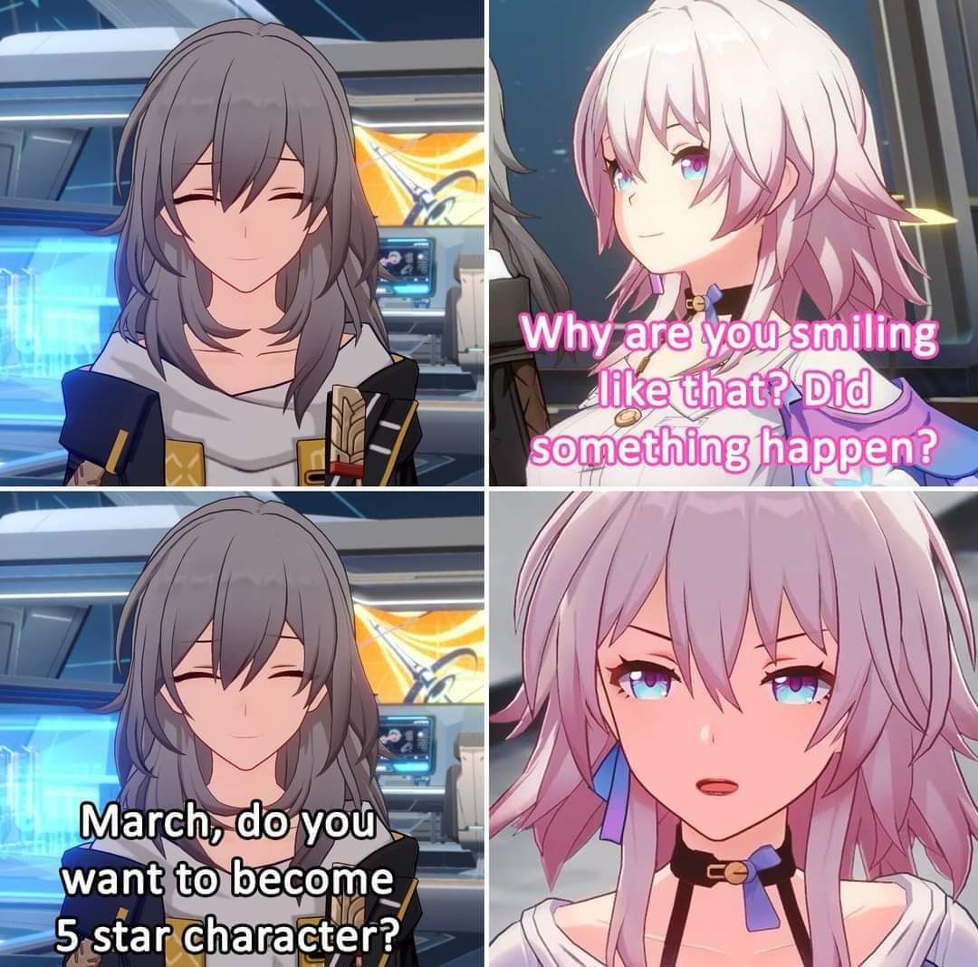 It's March's turn to get stabbed... Honkai: Star Rail | HoYoLAB
