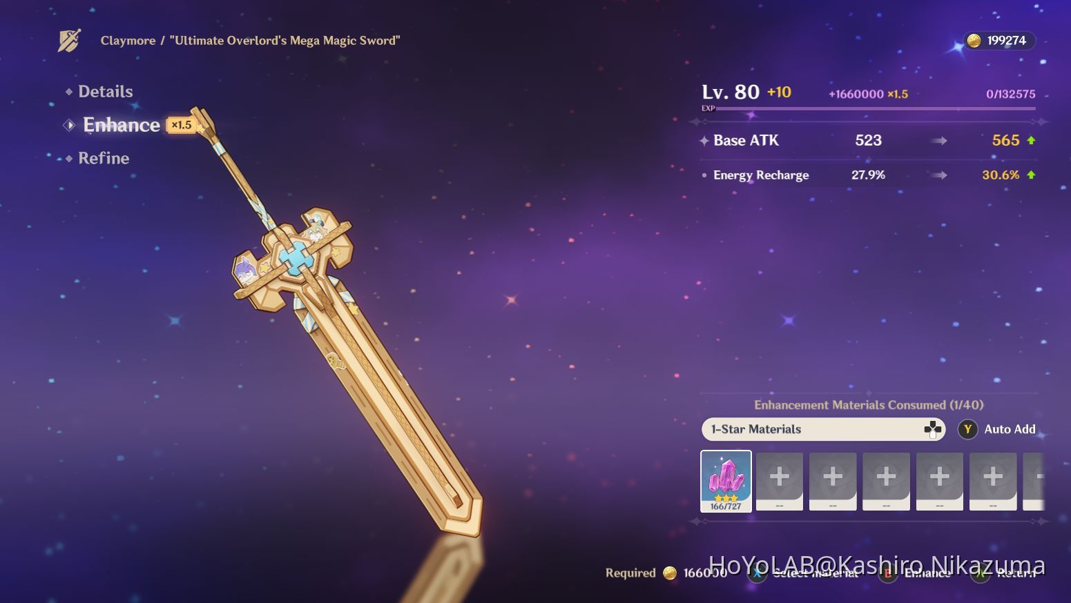 THE BIG MELUSINE CLAYMORE ("Ultimate Overlord's Mega Magic Sword ...