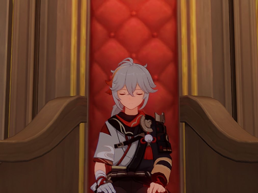 Took Kazuha to the best seats in the Opera Epiclese :3 Genshin Impact ...