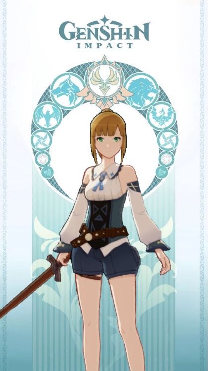 Ellin: Wannabe Knight Genshin Impact | HoYoLAB
