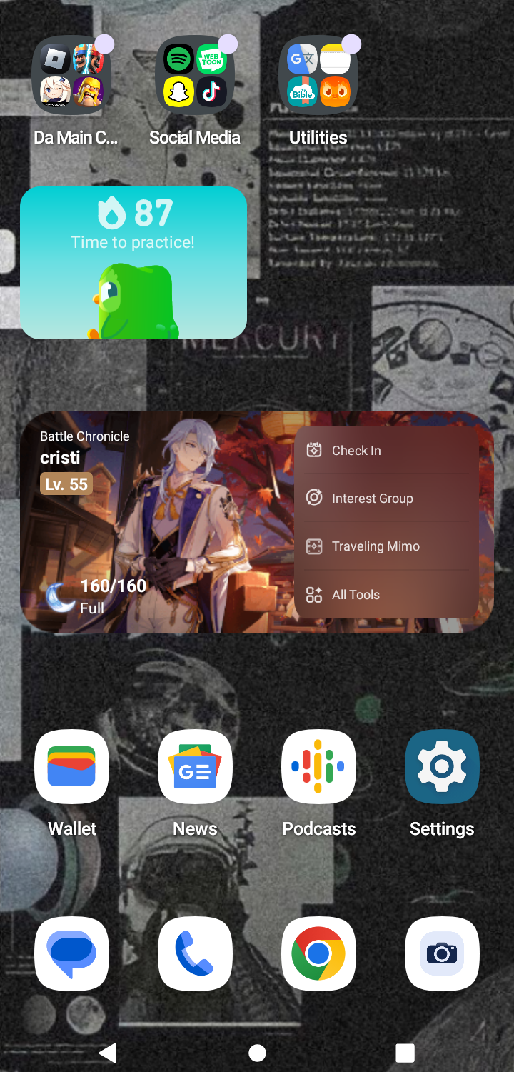 Rate my home screen 1-10 | HoYoLAB