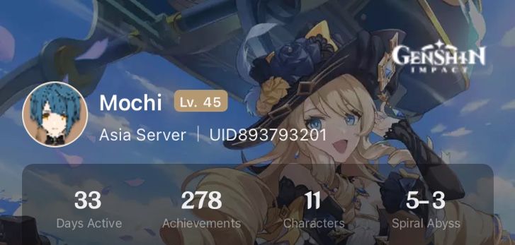 Finally AR45 after 33 days! Genshin Impact | HoYoLAB