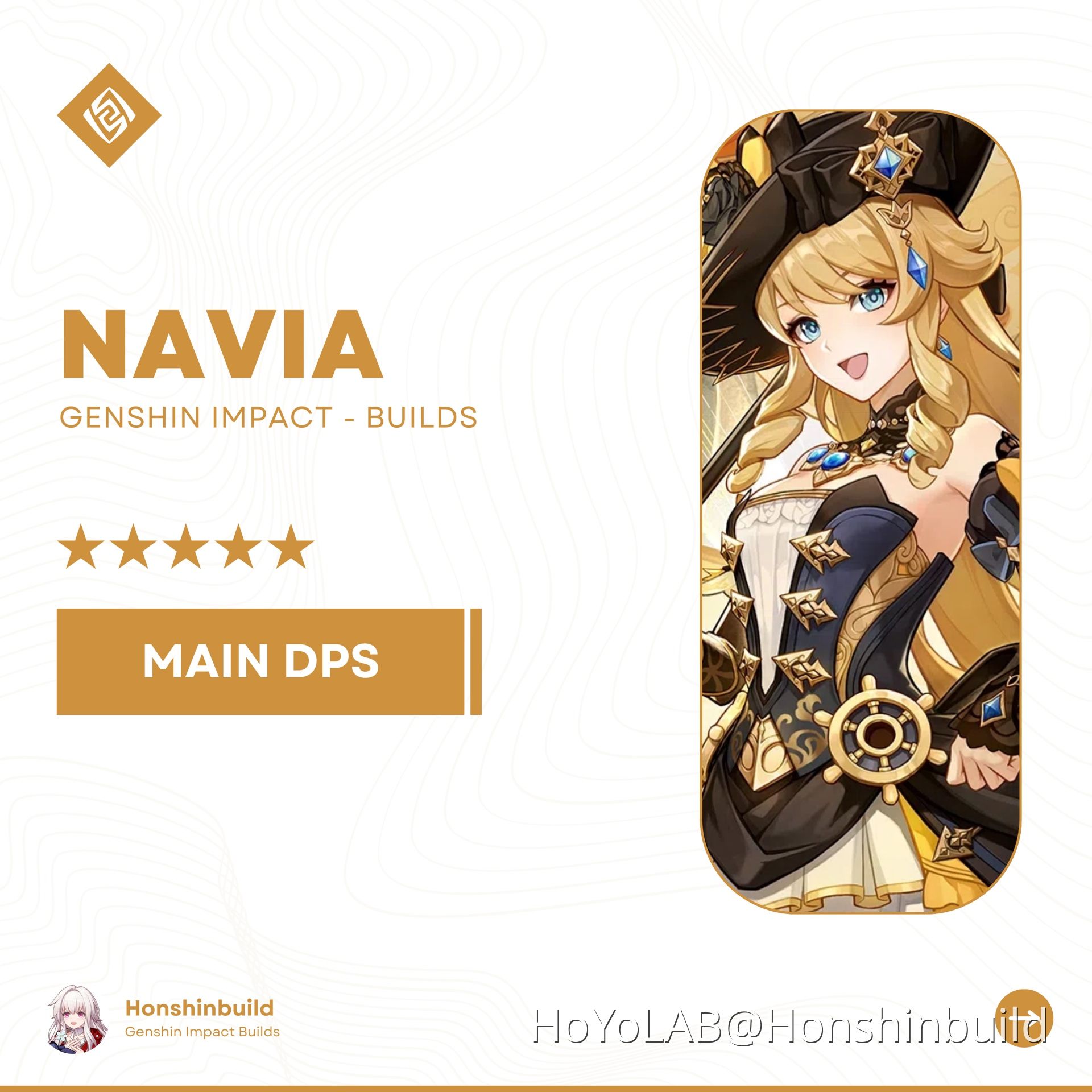 NAVIA MAIN DPS BUILD | GENSHIN IMPACT 4.3 Genshin Impact | HoYoLAB