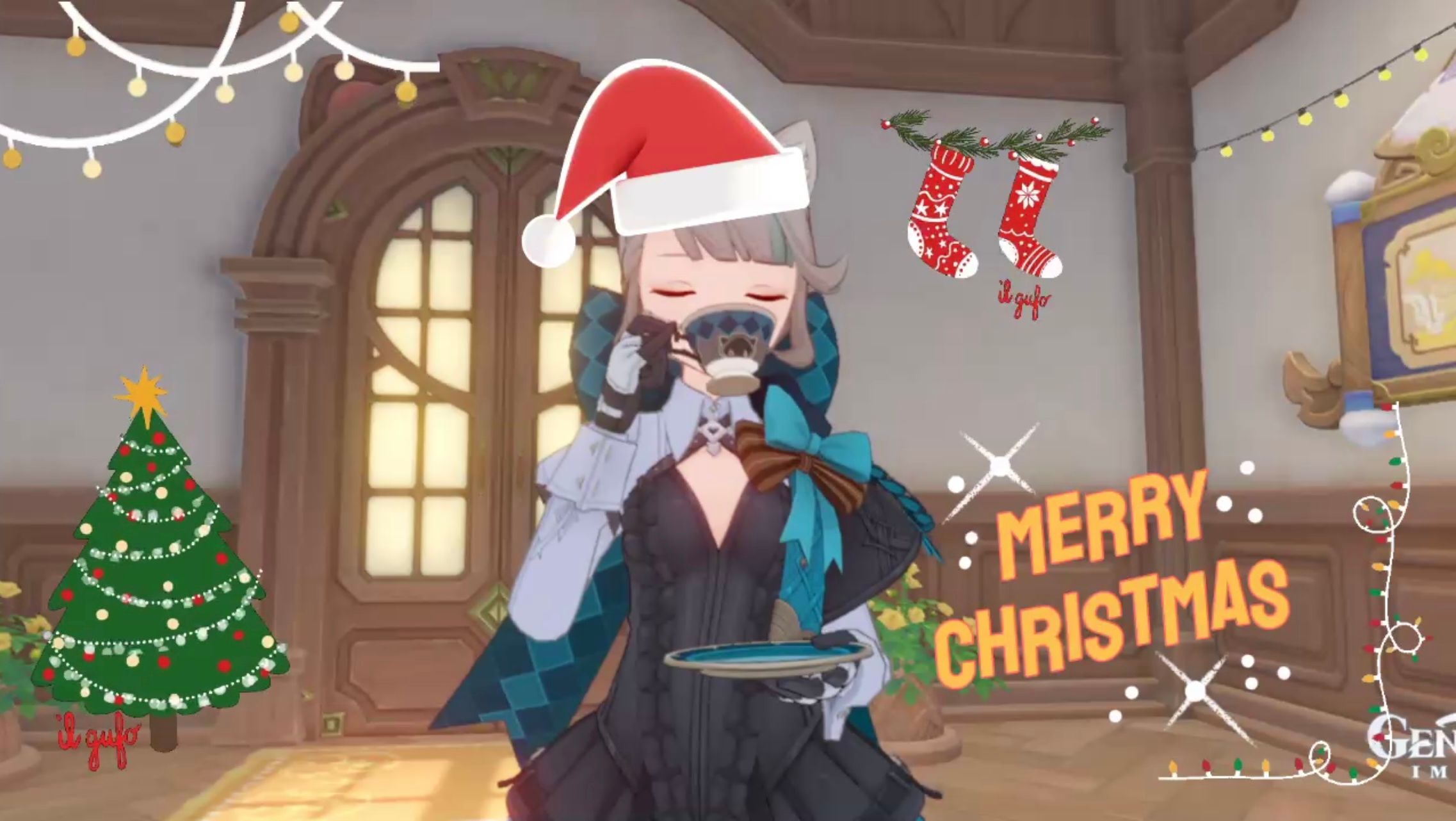 Merry Christmas 🎁😁🎄 Genshin Impact | HoYoLAB