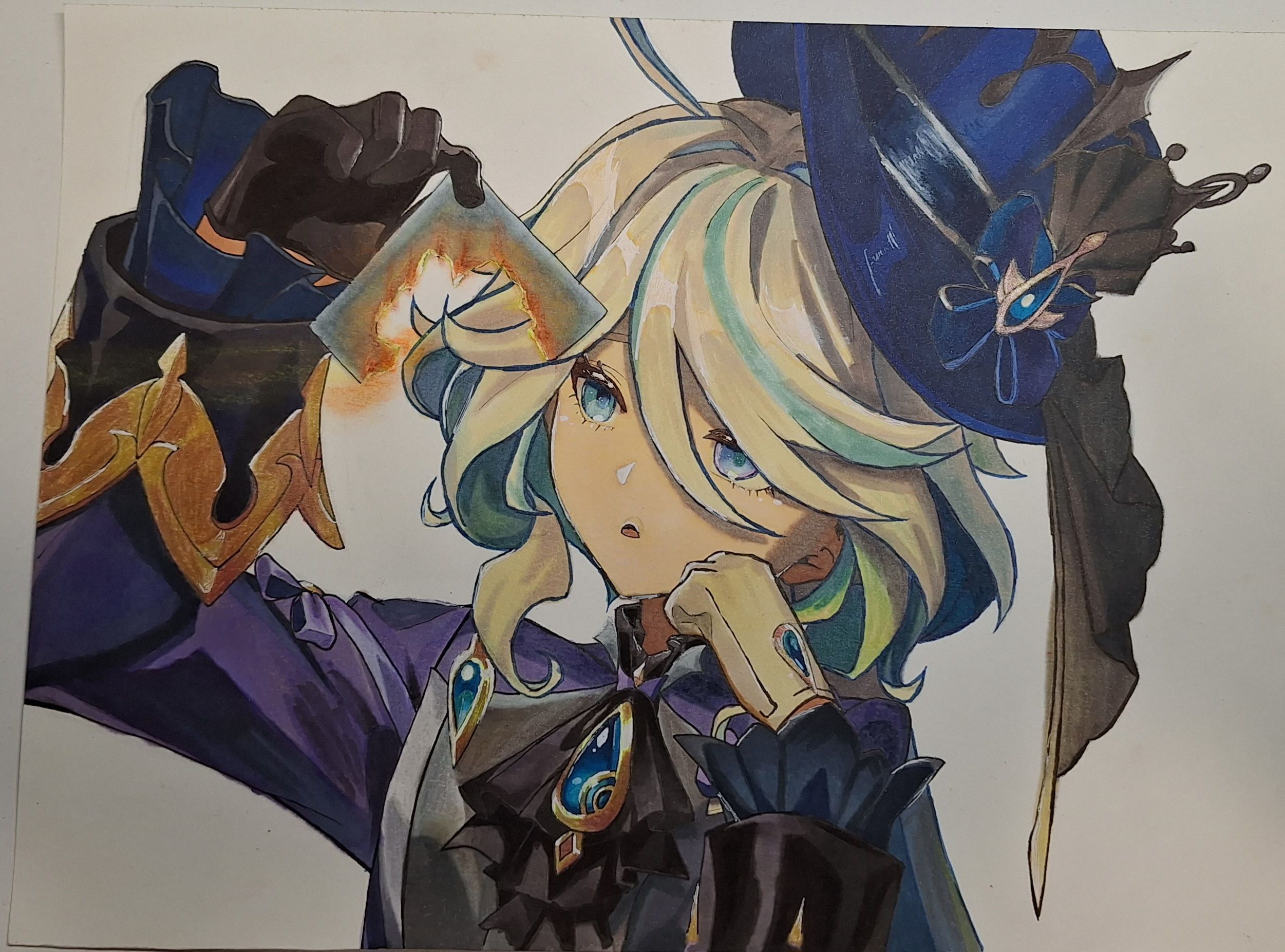 My Furina drawing Genshin Impact | HoYoLAB