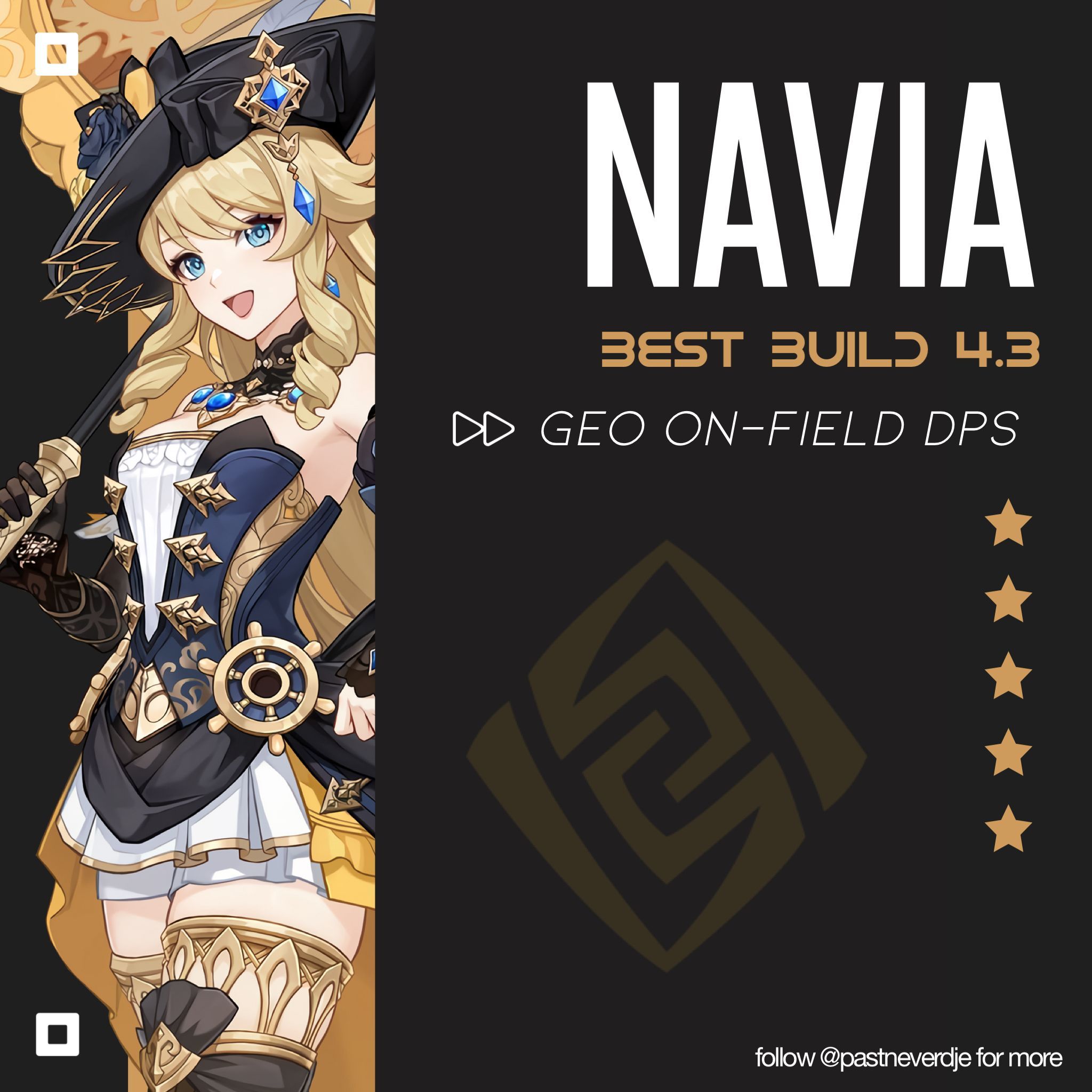 [4.3] Navia - best build on-field dps Genshin Impact | HoYoLAB
