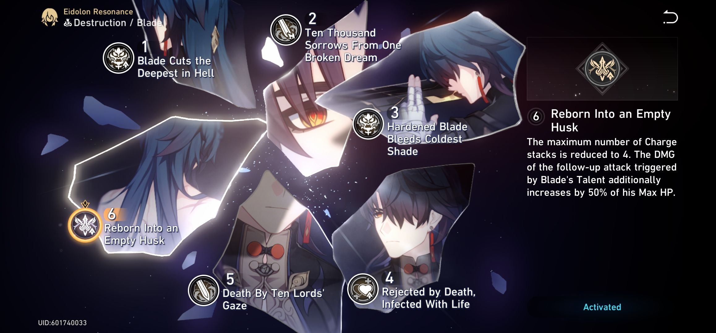 E6 Blade Honkai: Star Rail | HoYoLAB