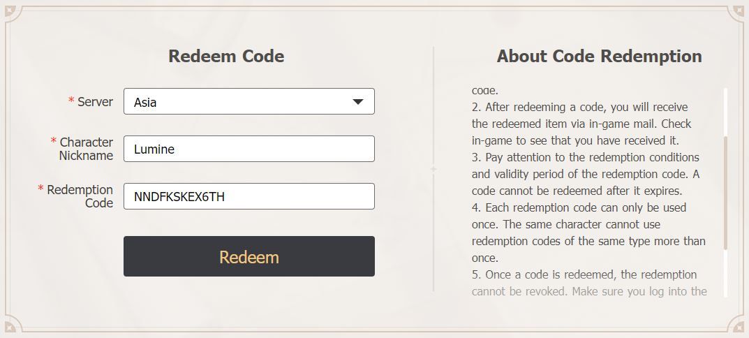 Another Genshin Redeem Codes v4.3 | December, 29th 2023 Genshin Impact | HoYoLAB