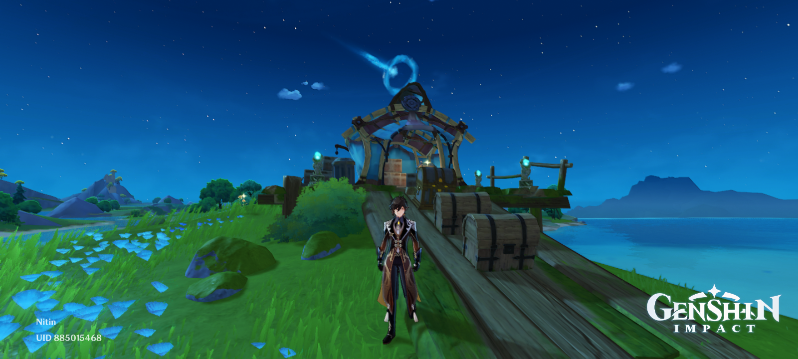 An secret achievement just follow the light which you need to open ...