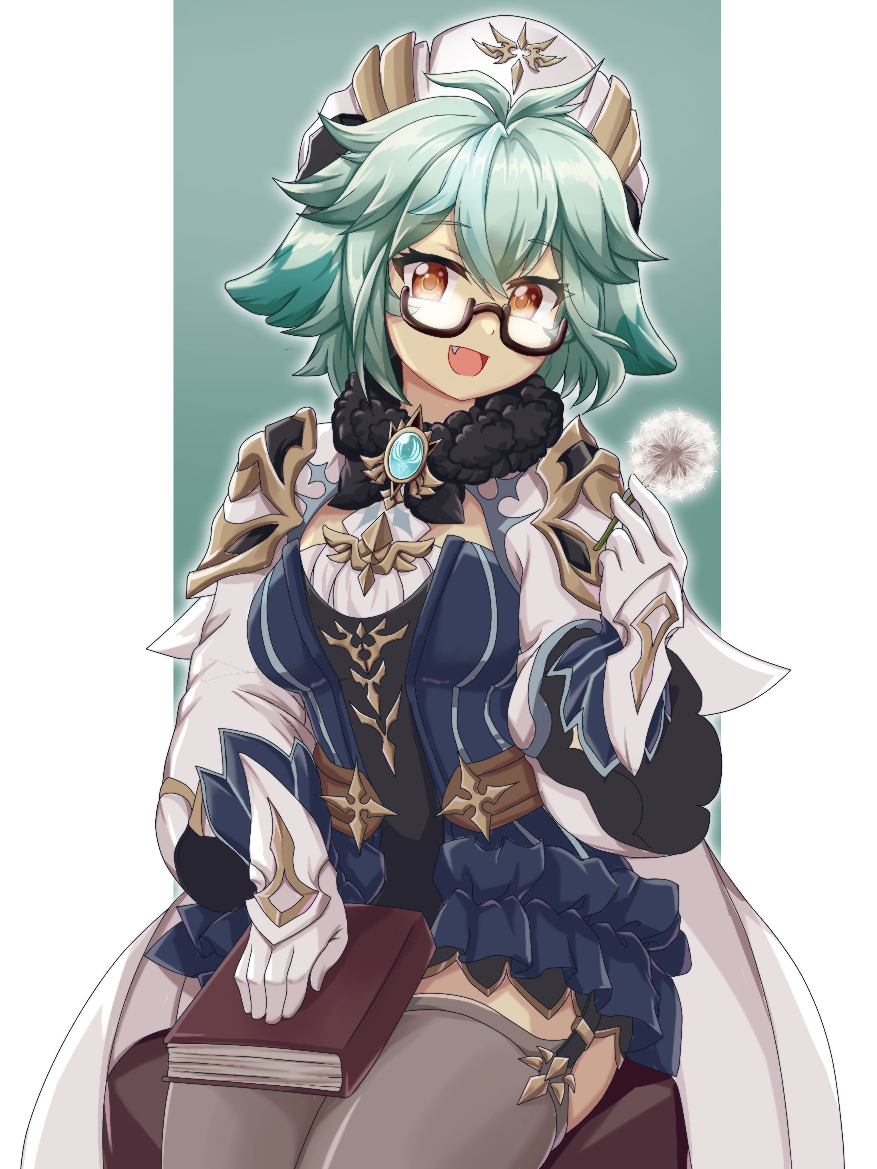 My drawing of Sucrose Genshin Impact | HoYoLAB