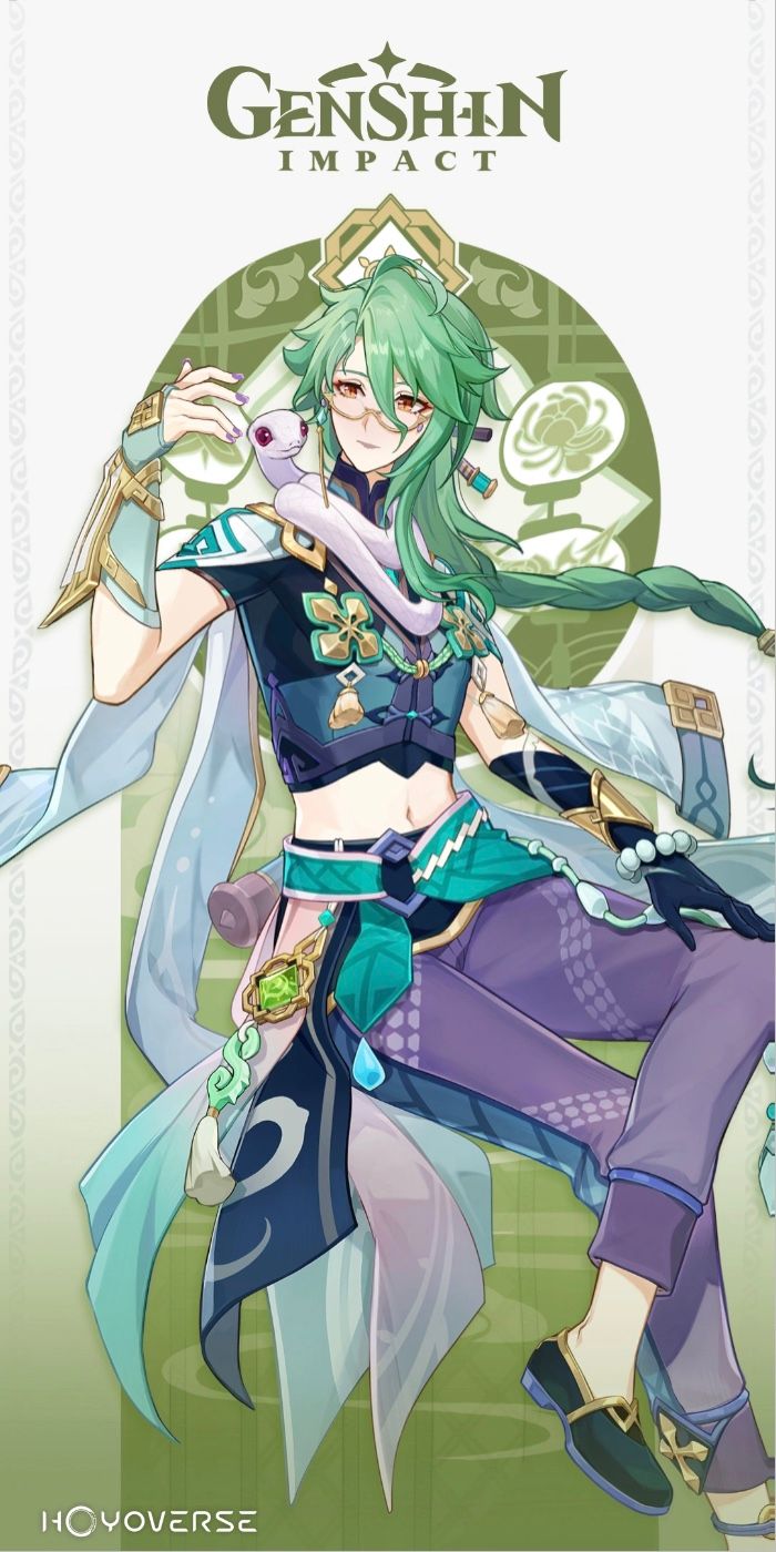 Baizhu genderbent 😤 Genshin Impact | HoYoLAB