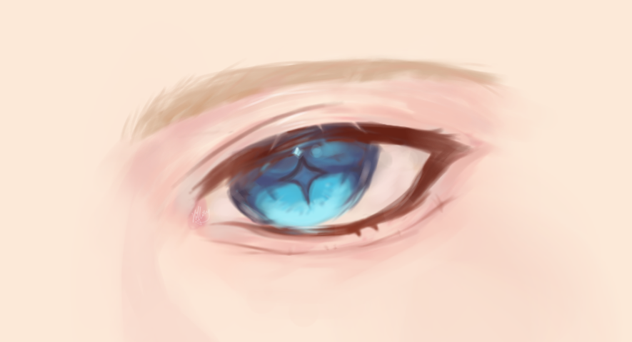 Dainsleif's eye in my style (semi realistic) #2 Genshin Impact | HoYoLAB