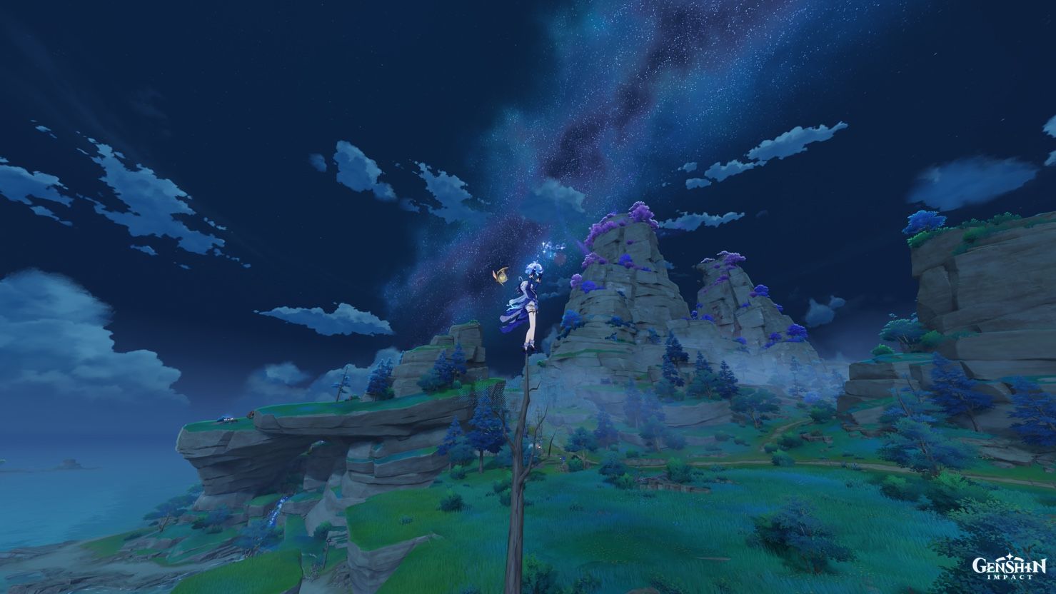 The Inazuma night sky is so pretty Genshin Impact | HoYoLAB