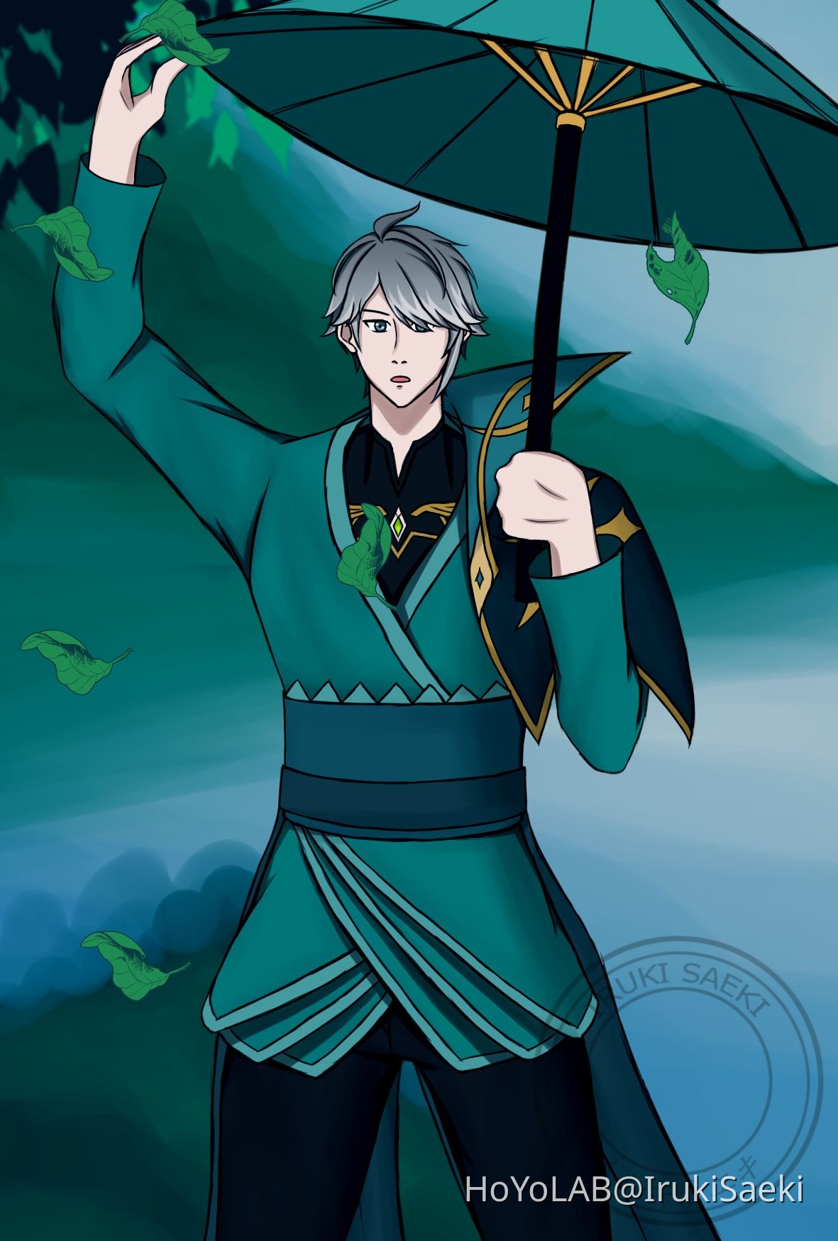 Alhaitham x Kaveh - Zankoku no Ame (Try to use AKB48's Song References ...