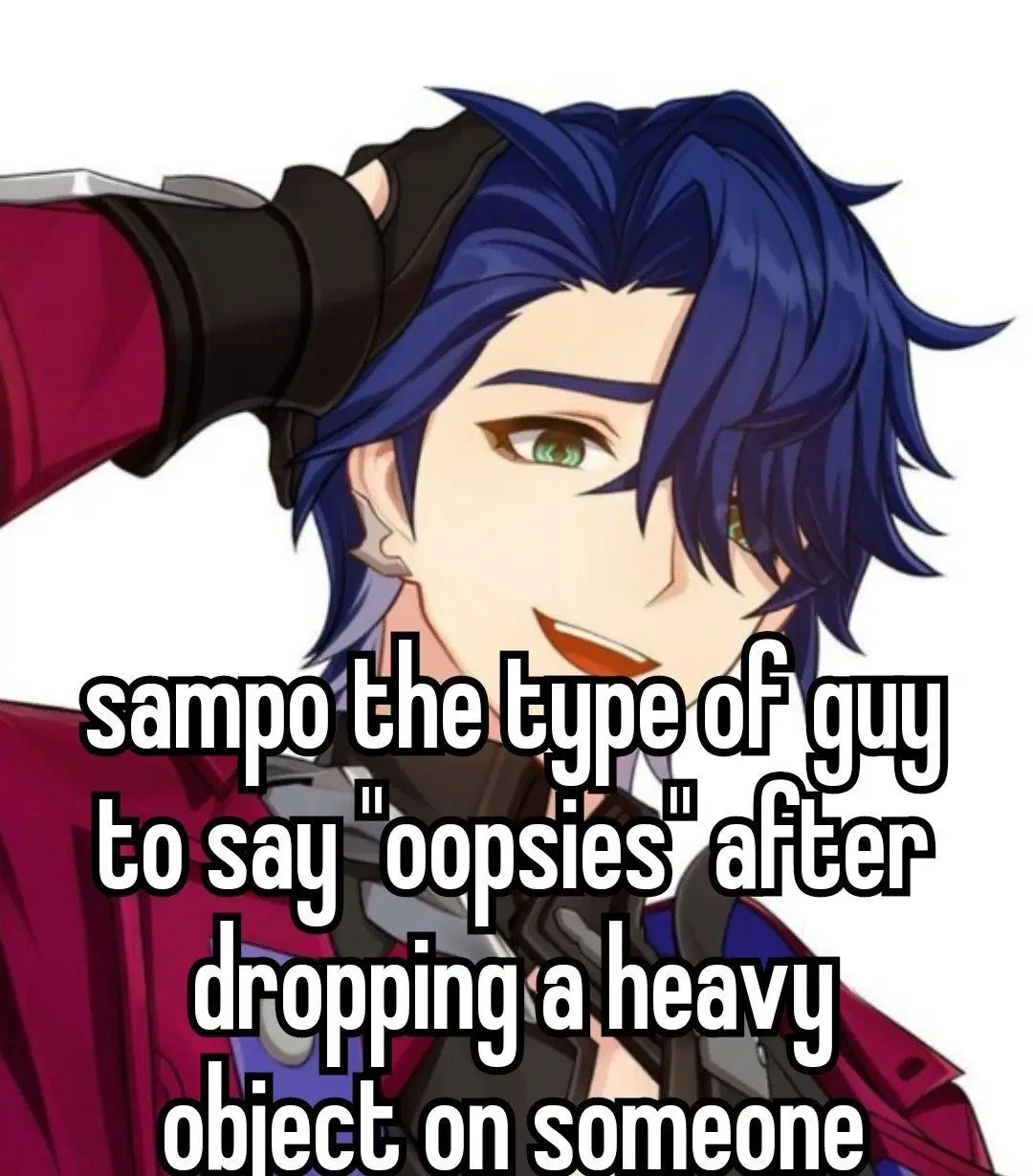 Sampo is meow 😻 he’s so big EDIT: I DIDNT MEAN BIG I MENT BBG WAHHHHH ...