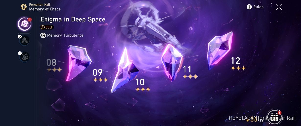 Share HSR progress: MoC v1.6.1 (7-12) 🍀 Honkai: Star Rail | HoYoLAB