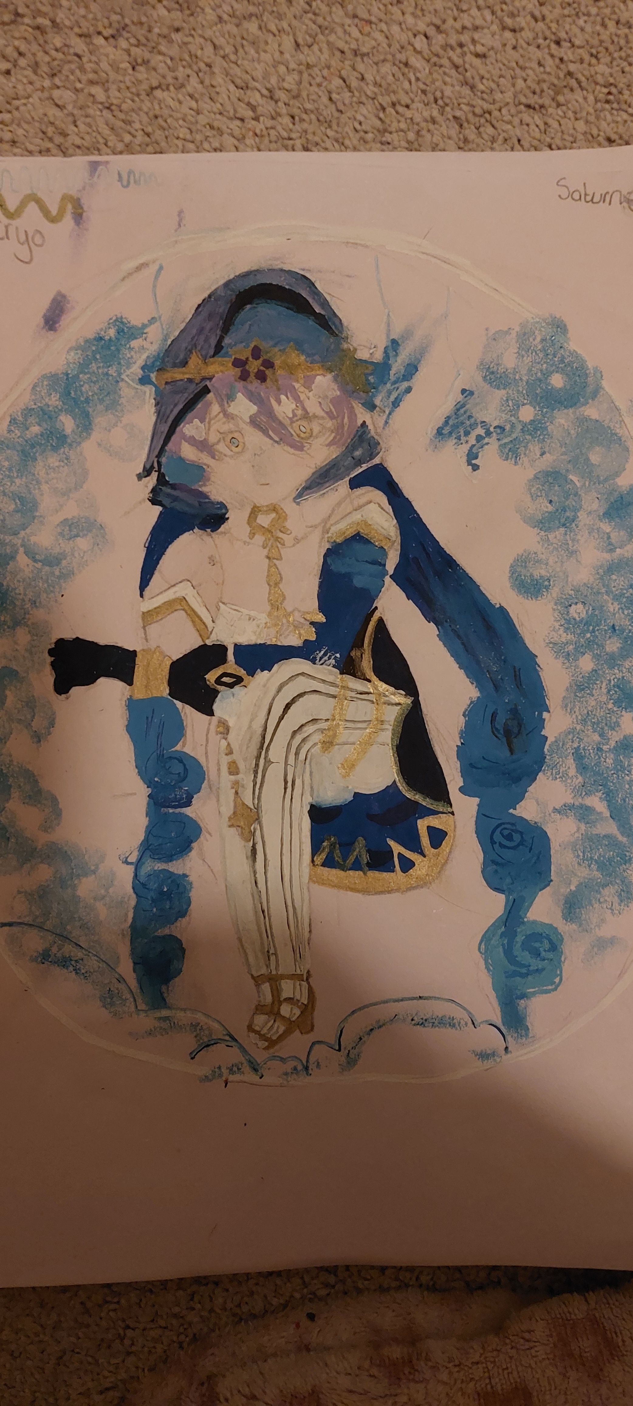 a drawing of layla Genshin Impact | HoYoLAB