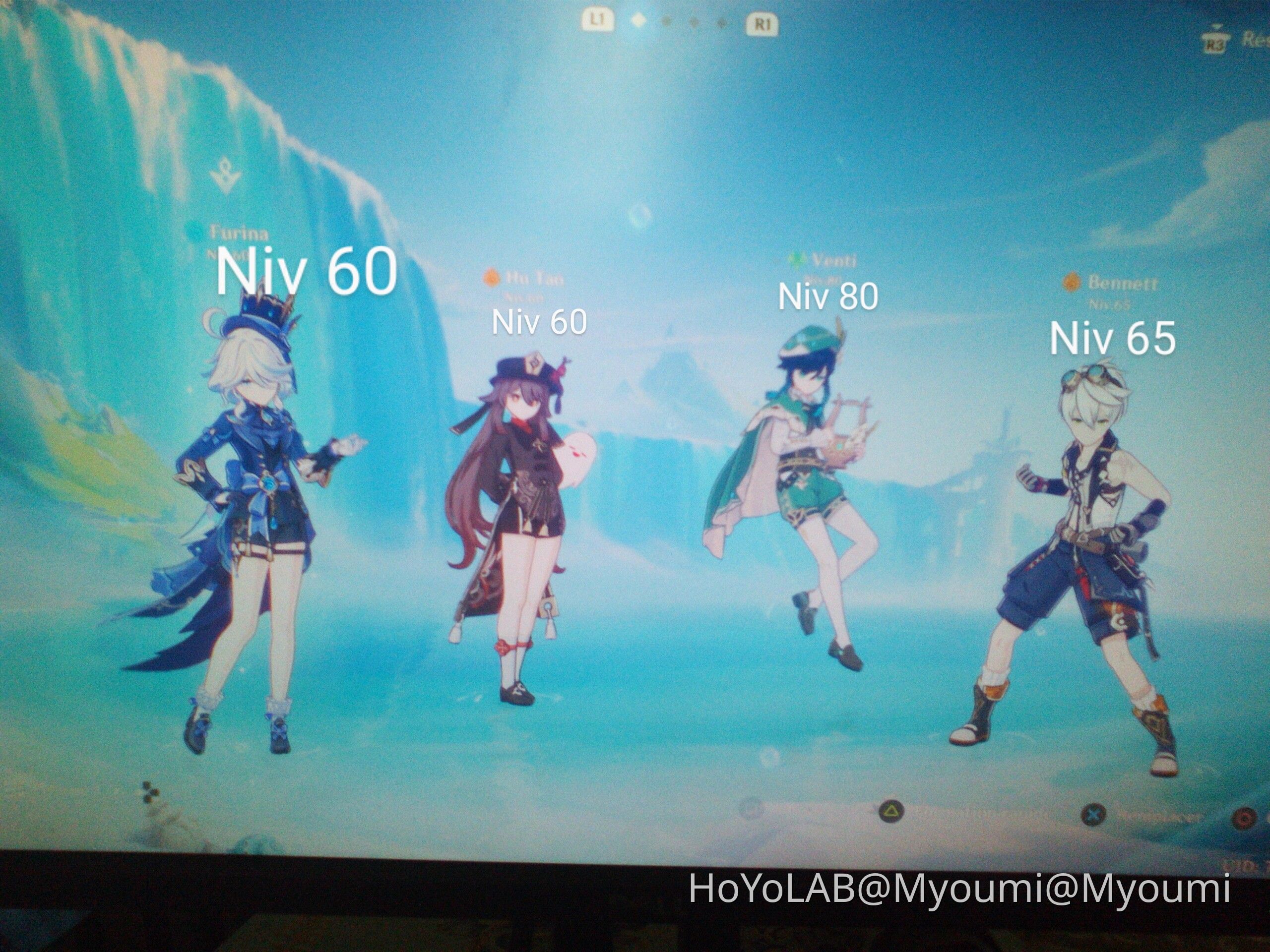 Mon équipe Genshin Impact | HoYoLAB