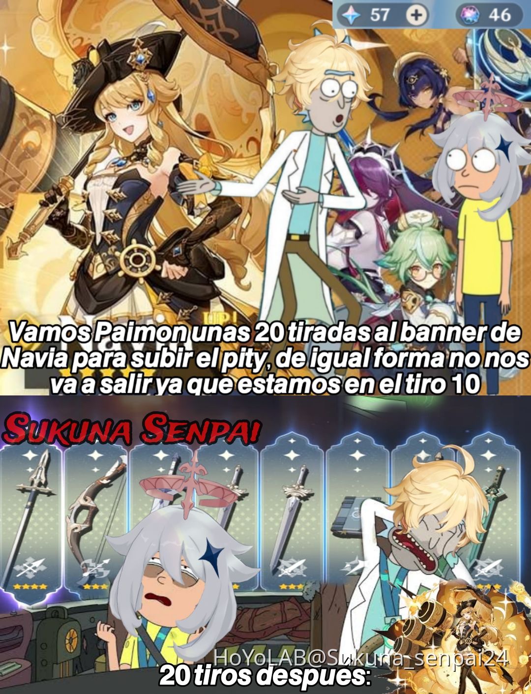 unas tiradas al banner paimon Genshin Impact | HoYoLAB