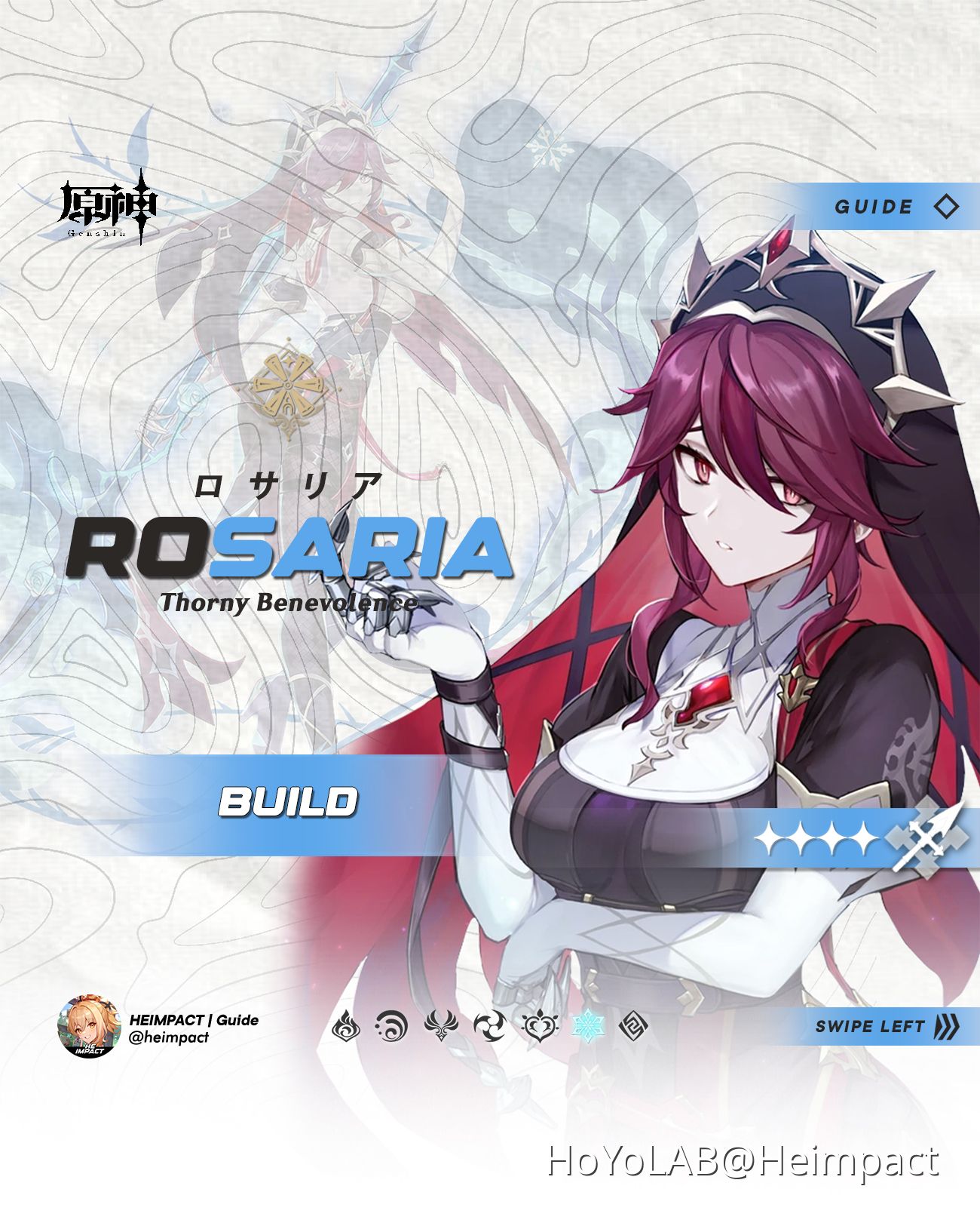 ROSARIA BUILD Genshin Impact | HoYoLAB