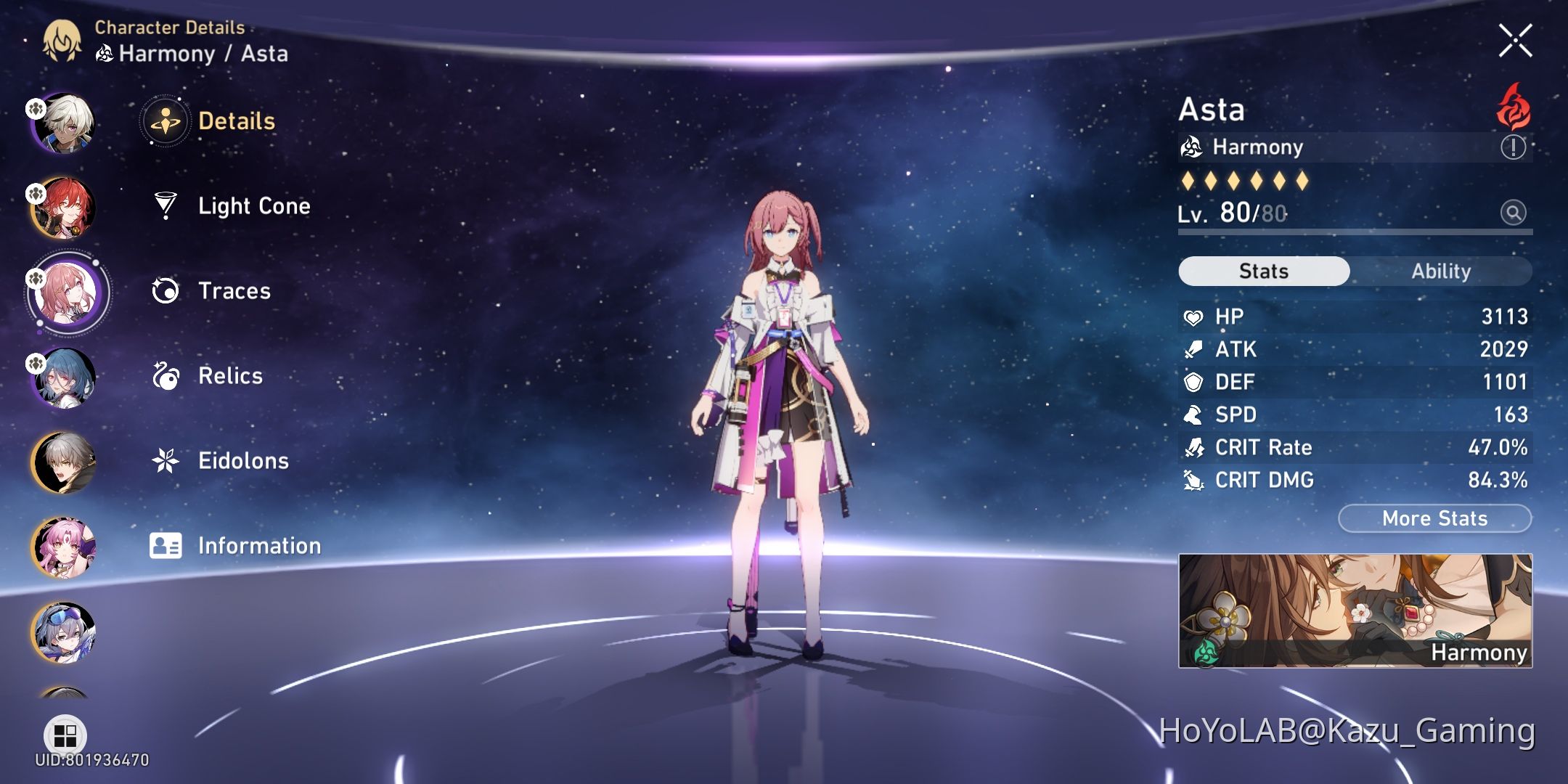 How does my Asta look with this light cone? Honkai: Star Rail | HoYoLAB