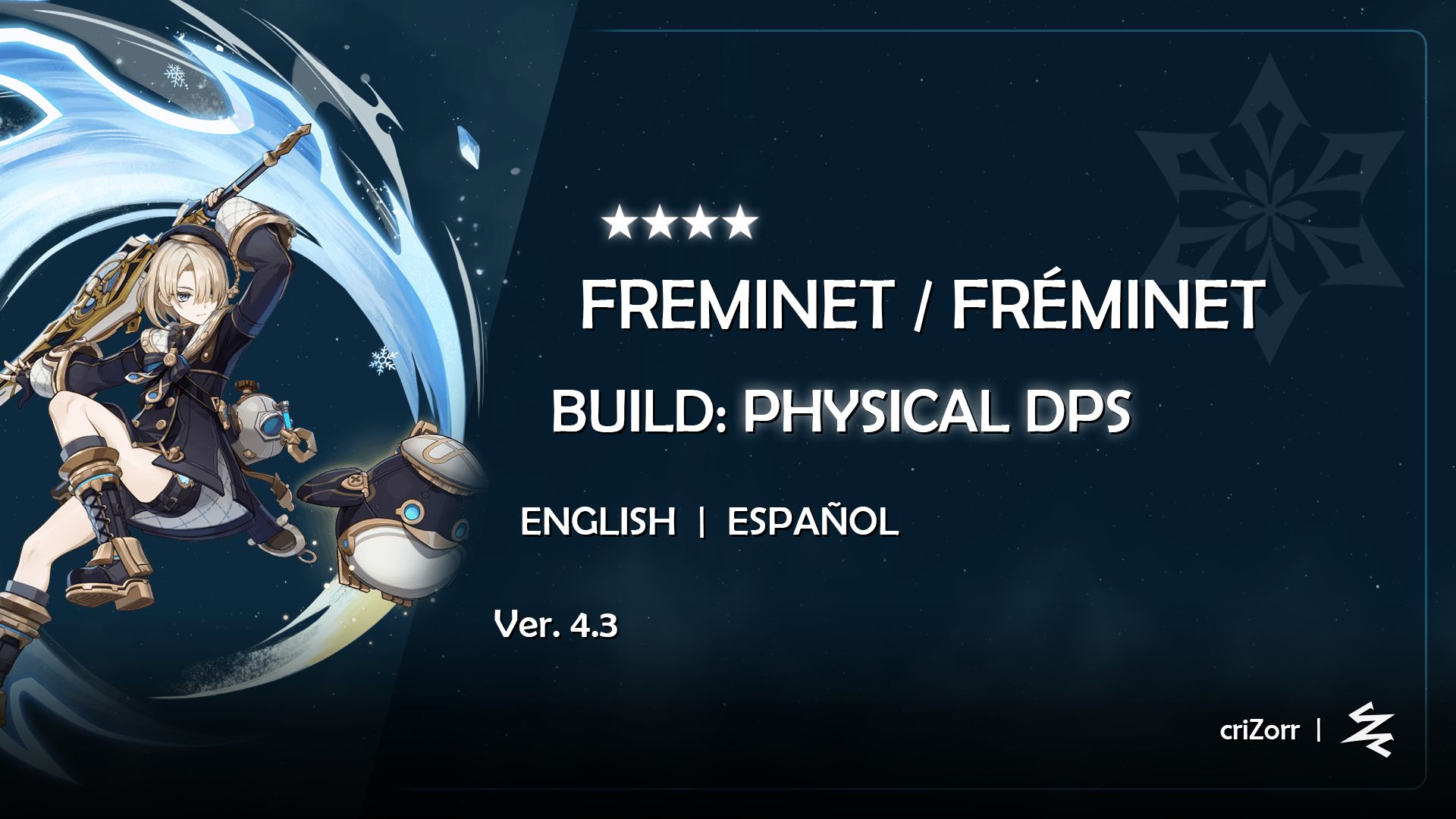 Freminet Build PHYSICAL DPS [v4.3] Genshin Impact | HoYoLAB