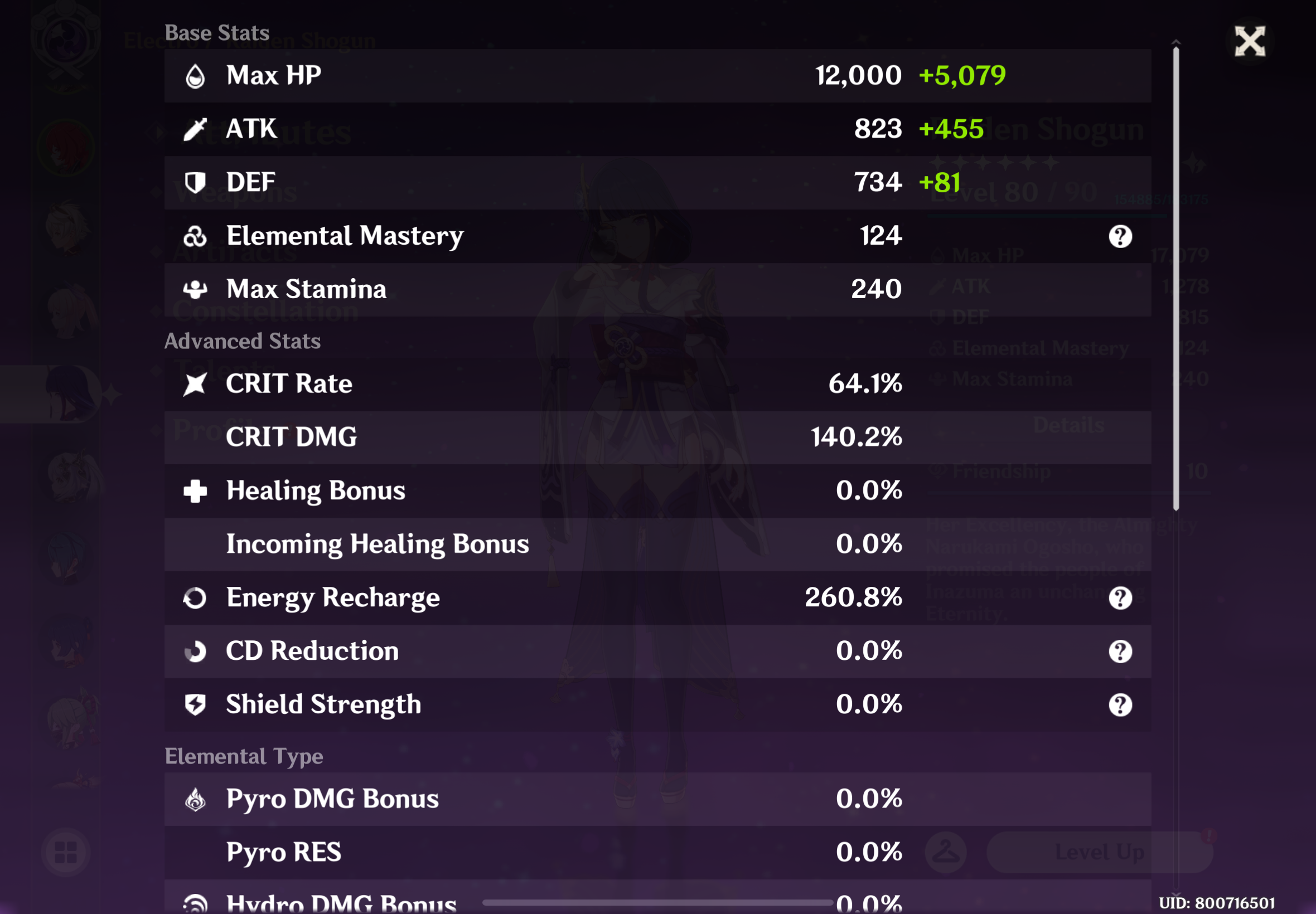 Raiden can’t reach 100k Genshin Impact | HoYoLAB