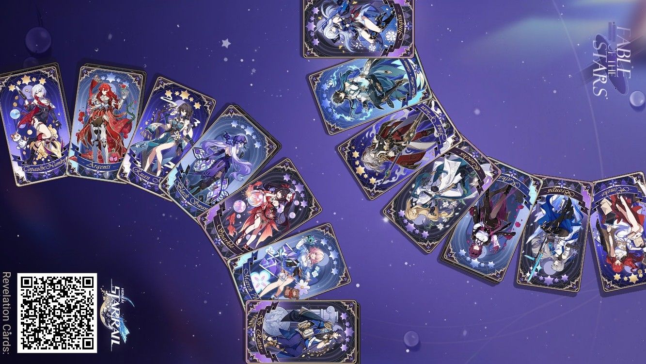 Get your free cards here for fables of the stars web event!! Honkai ...