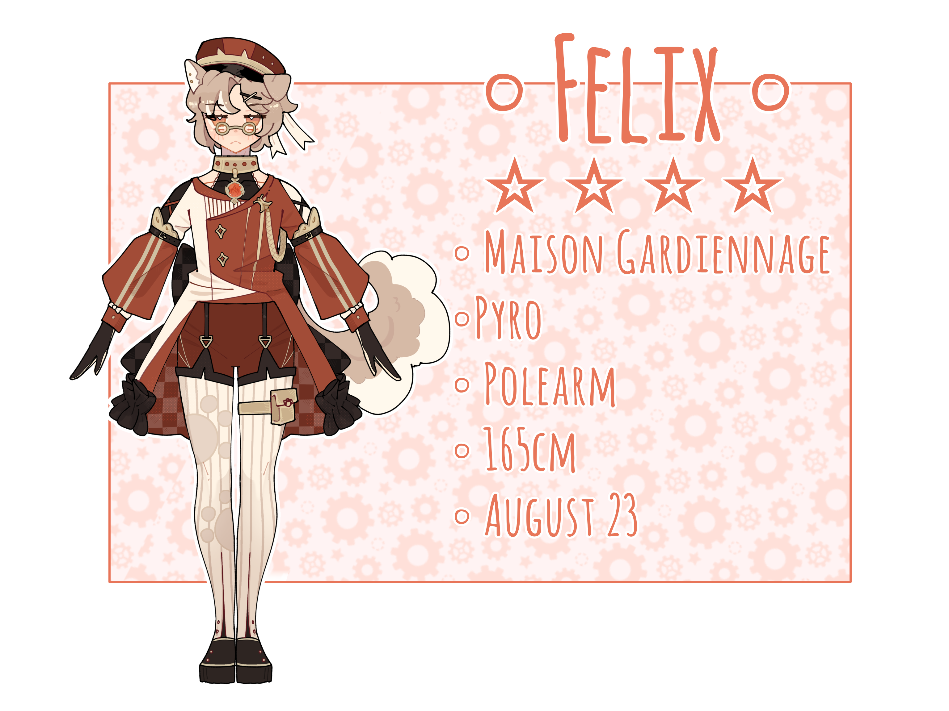 Felix (Genshin OC) Genshin Impact | HoYoLAB