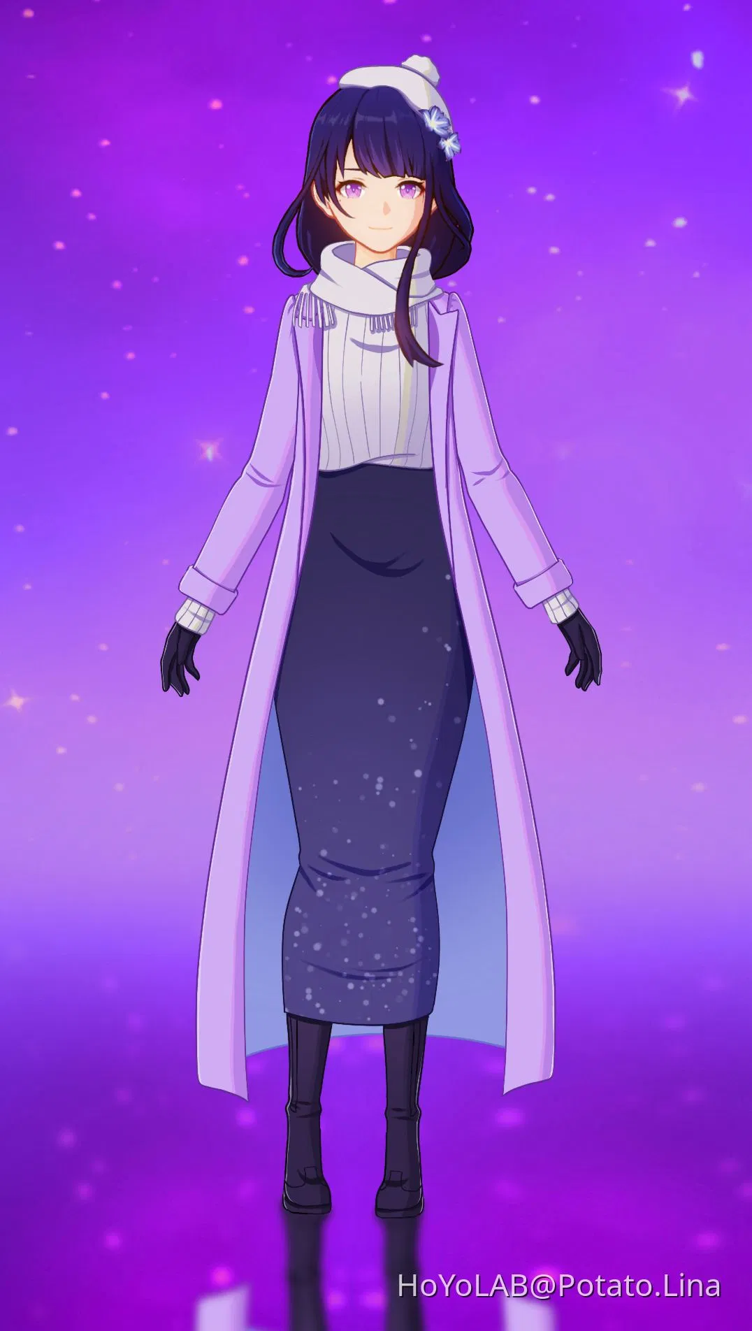 Raiden Ei New Year’s fan skin Genshin Impact | HoYoLAB