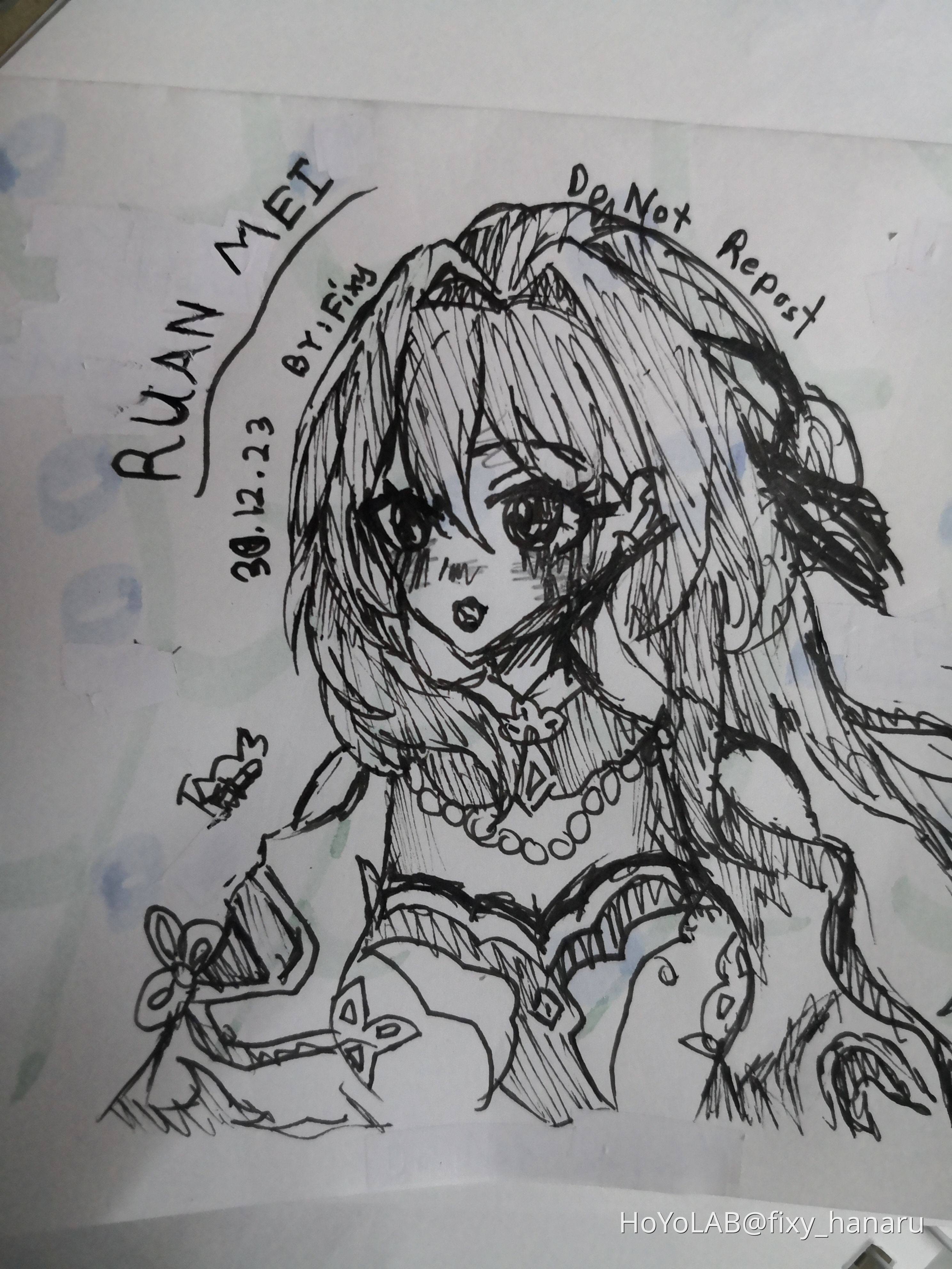 Ruan mei fanart🌿 (do not repost:)) Honkai: Star Rail | HoYoLAB
