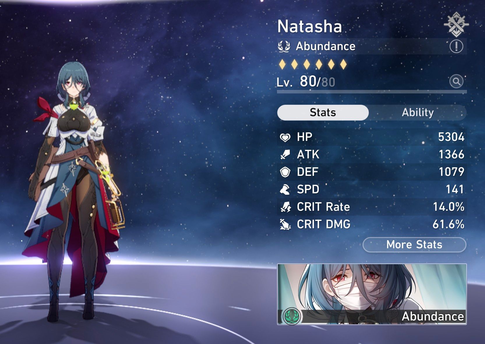 Today Natasha finished the grind to 80 Honkai: Star Rail | HoYoLAB