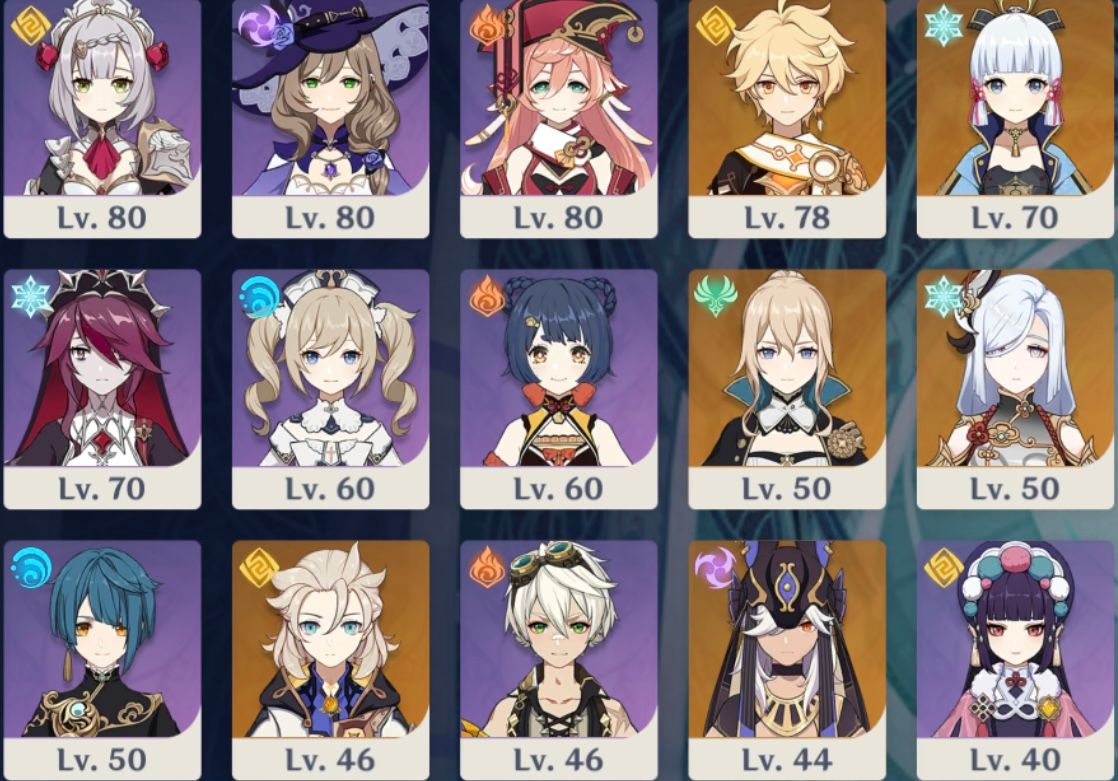 Build me a Team Genshin Impact | HoYoLAB