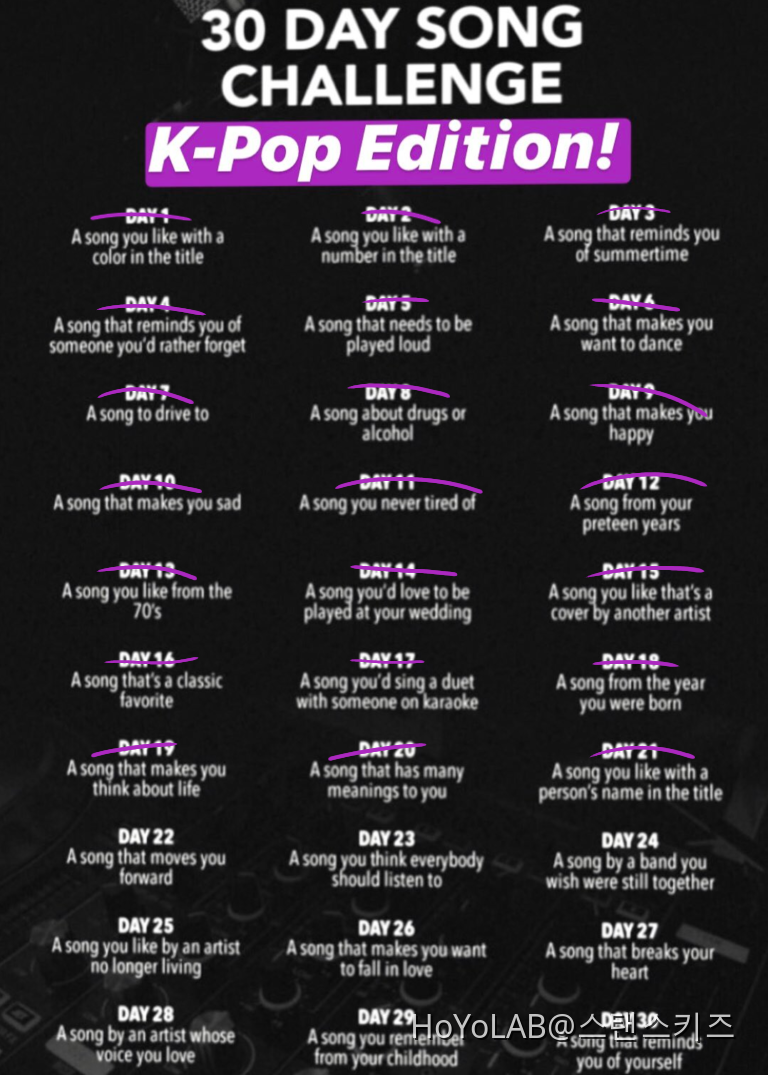 30 day Kpop song challenge- day 22 | HoYoLAB