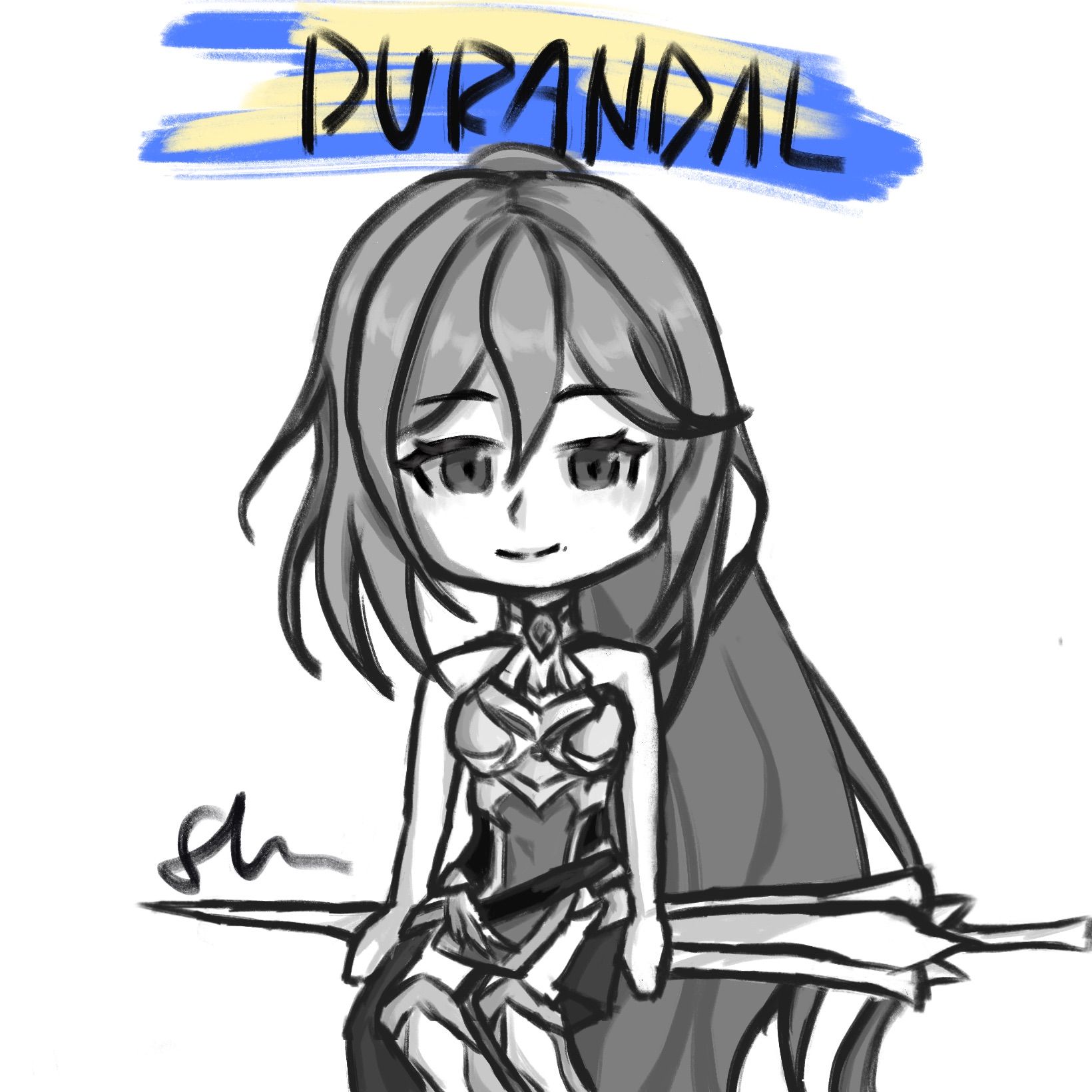 Quick durandal drawing Honkai Impact 3rd | HoYoLAB