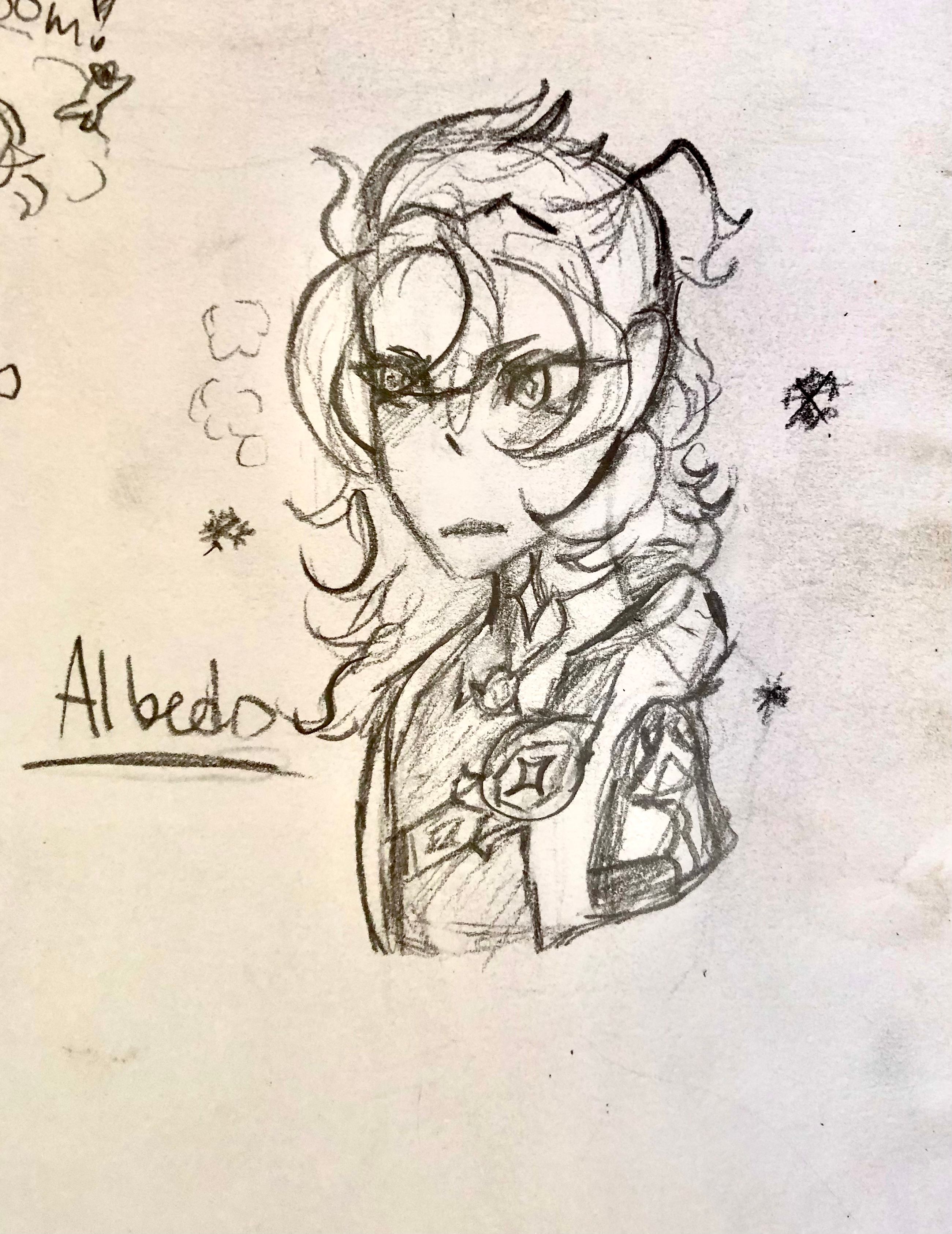 Albedo! | Give me genshin characters to draw! Genshin Impact | HoYoLAB